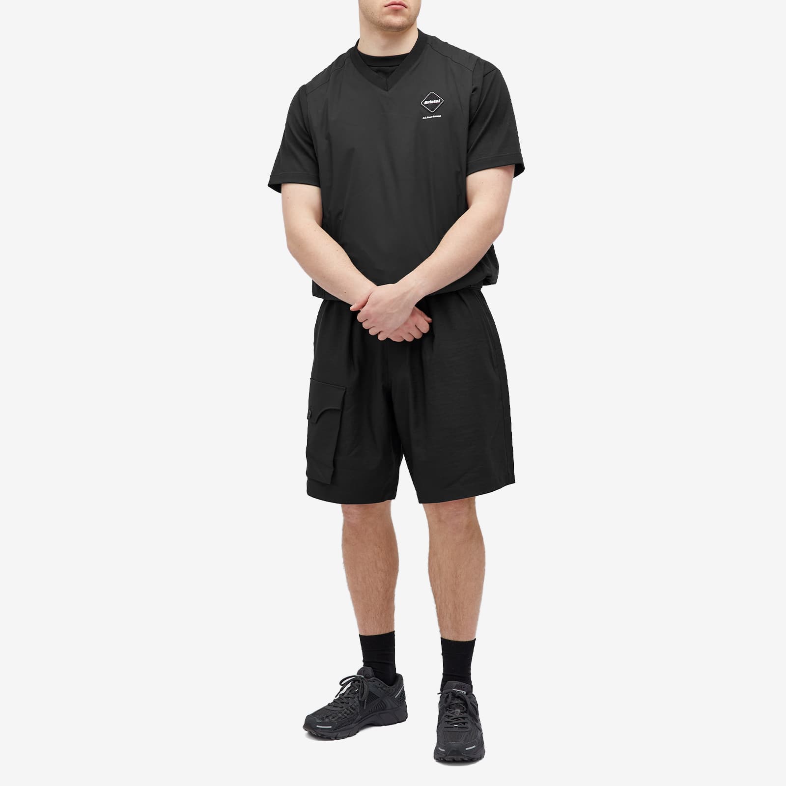 F.C. Real Bristol Ventilation Training Vest Black | END.