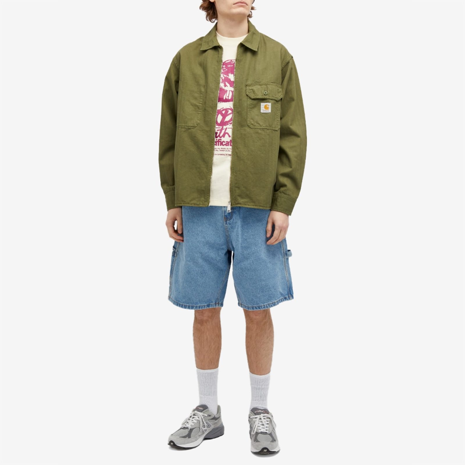 Butter Goods Weathergear Heavyweight Denim Shorts Washed Indigo | END. (GB)