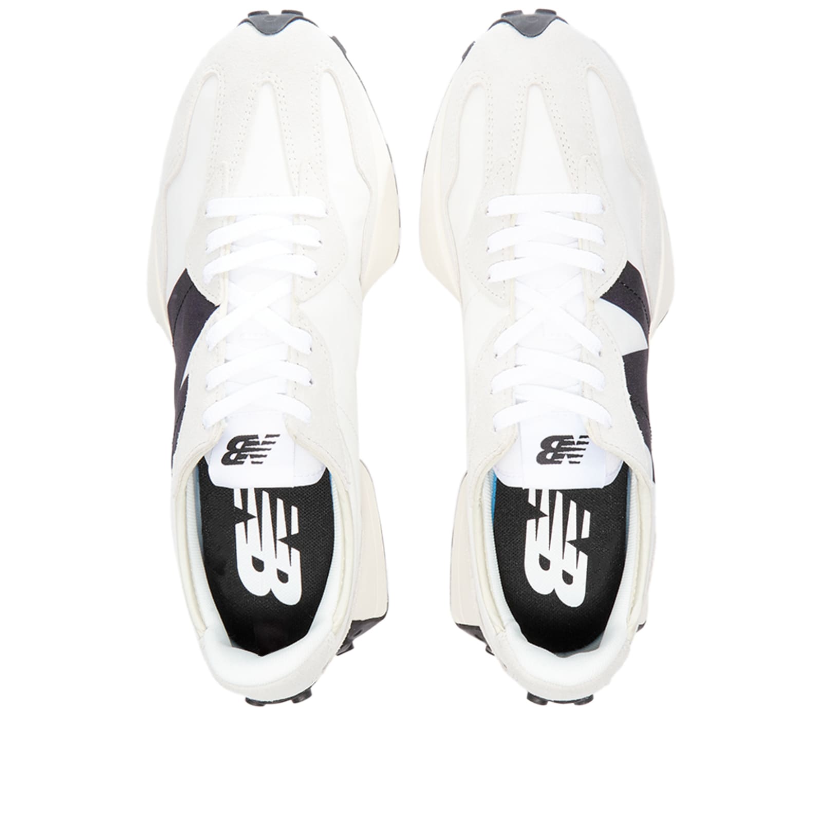 New Balance MS327FE Light Grey & Black | END. (US)