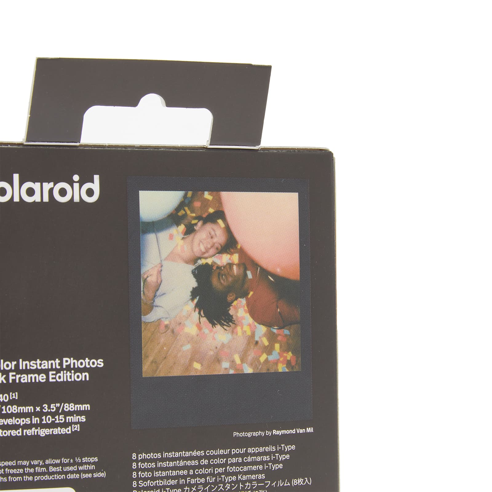 Polaroid Color Film For I Type Black Frame Edition 8 Photos END Polaroid Color Film For I Type Black Frame Edition 8 Photos END