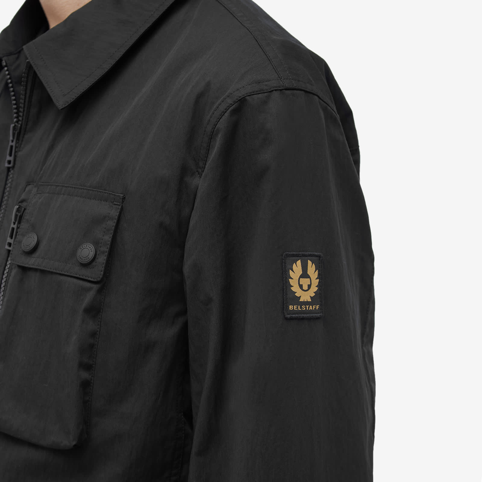 Belstaff Rail Overshirt Black | END. (GB)