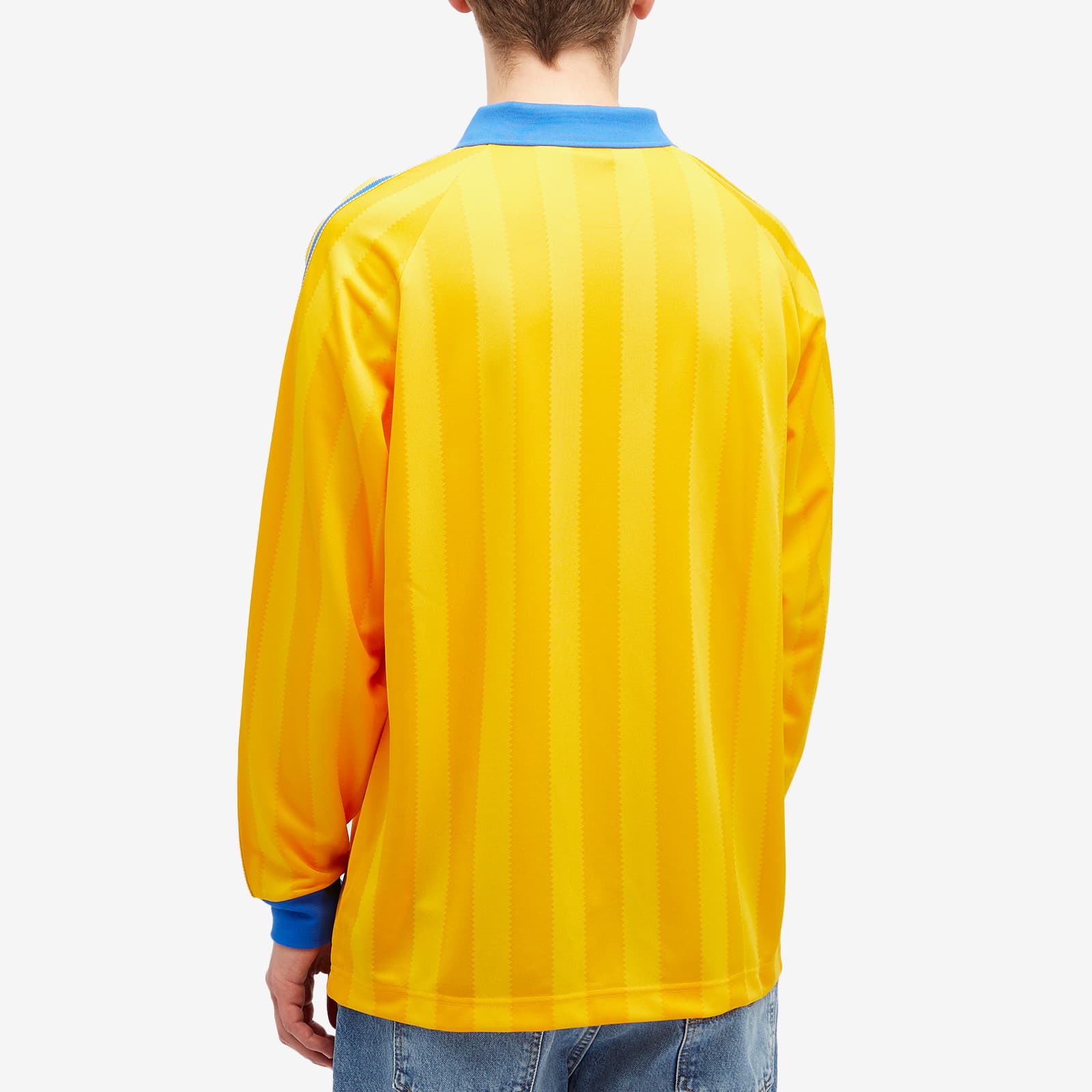 Adidas Long Sleeve Jersey Crew Yellow | END. (GB)