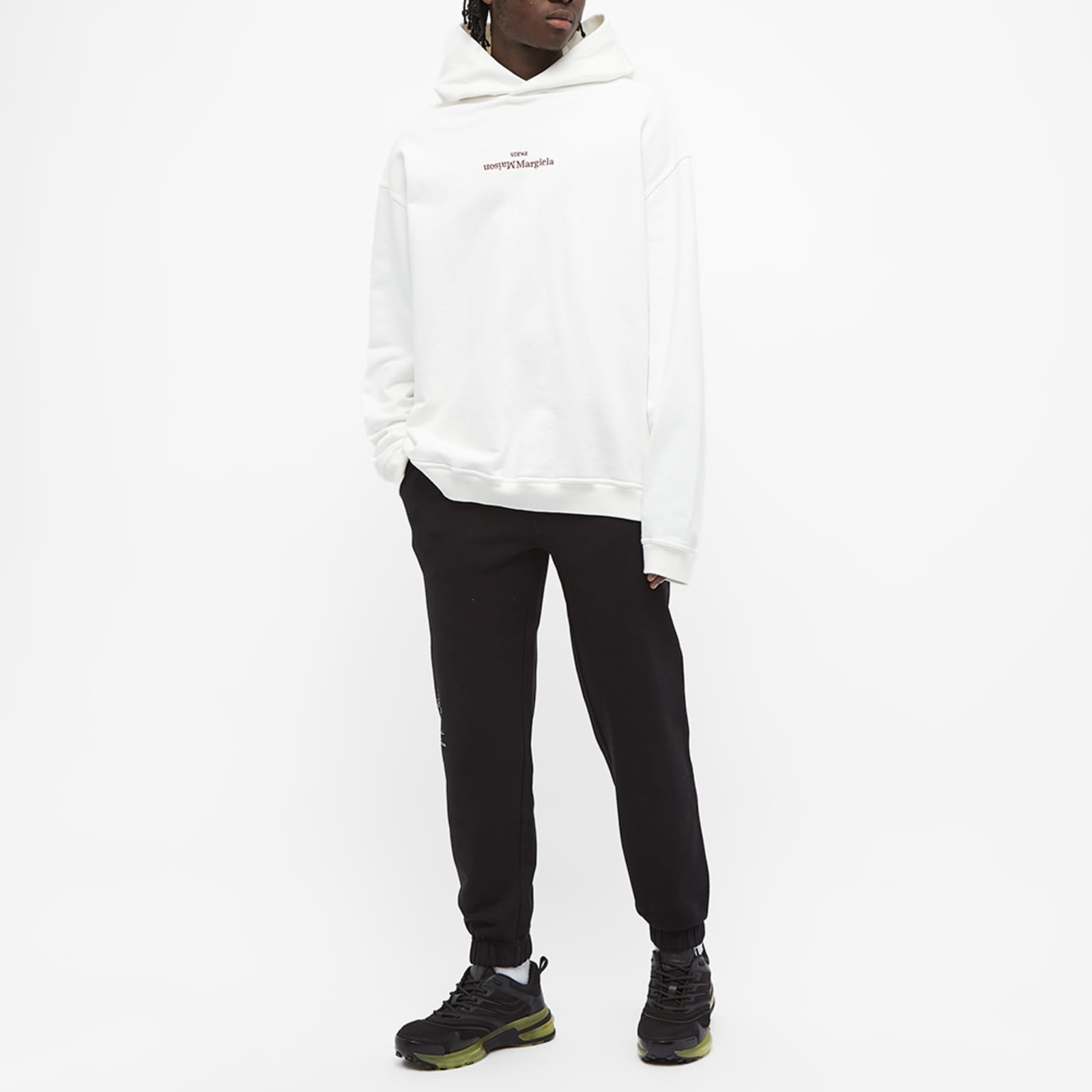 Givenchy MMW Crest Logo Sweat Pant Black | END.