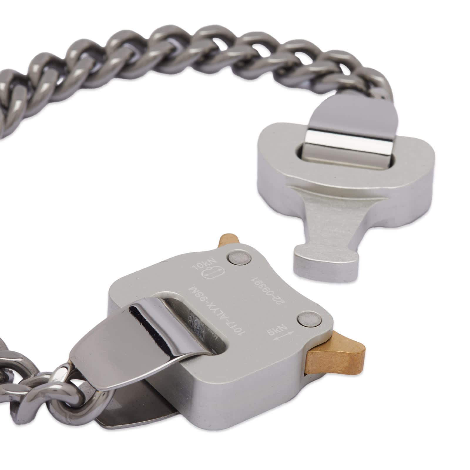 1017 ALYX 9SM Metal Buckle Bracelet Silver | END. (AU)