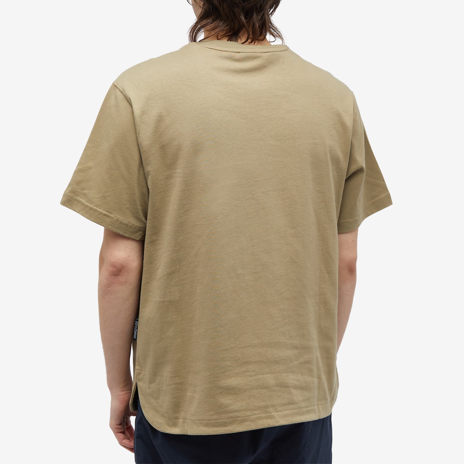 Uniform Bridge Utility Pocket T-Shirt Beige | END. (US)