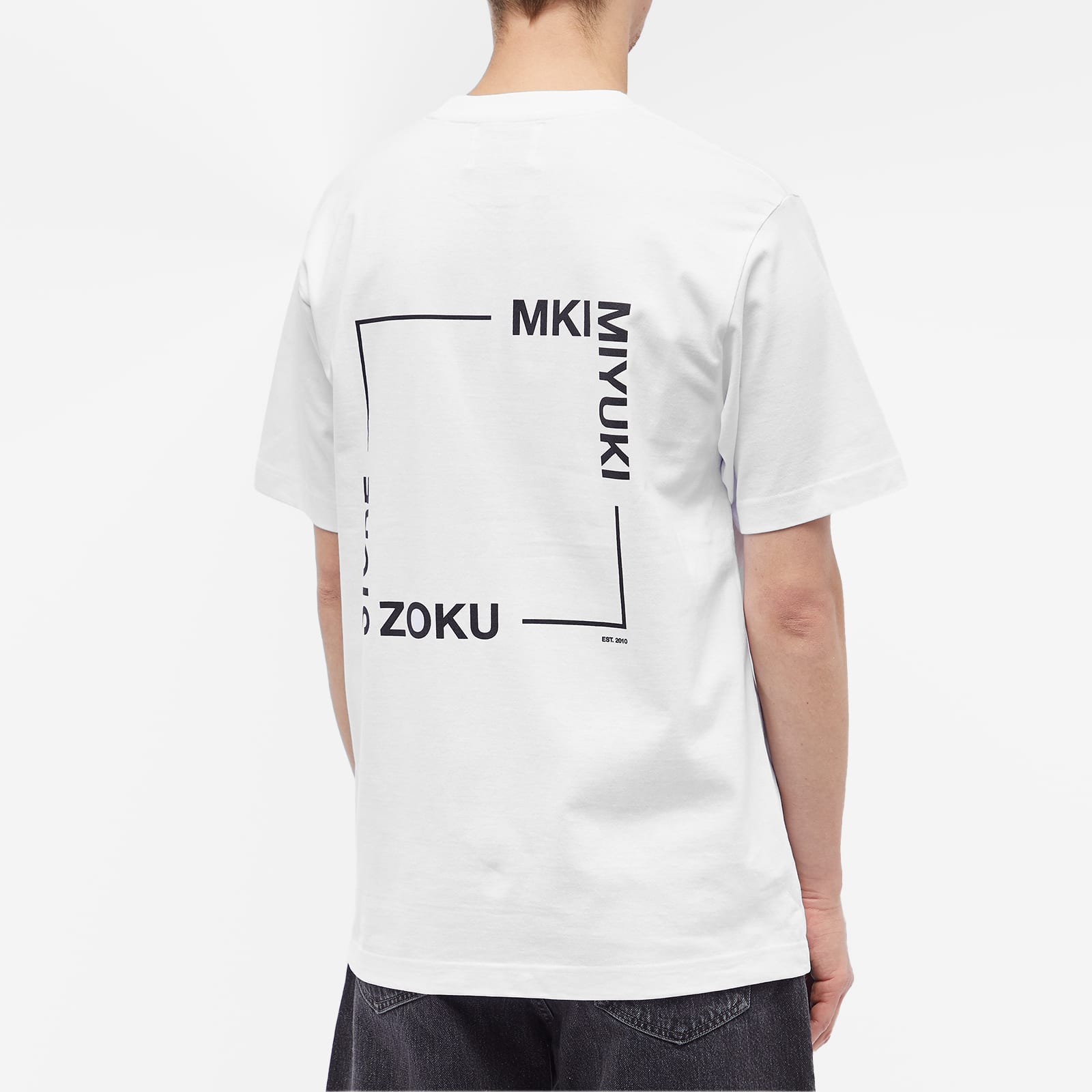 MKI Square Logo T-Shirt White | END. (GB)