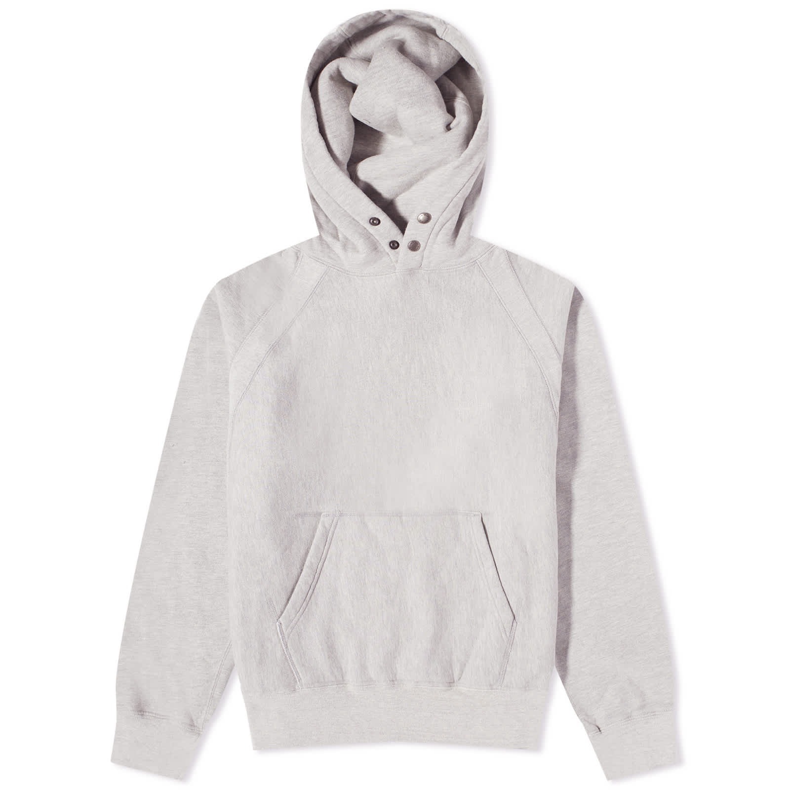 Engineered Garments Raglan Hoodie Heather Grey | END. (TW)