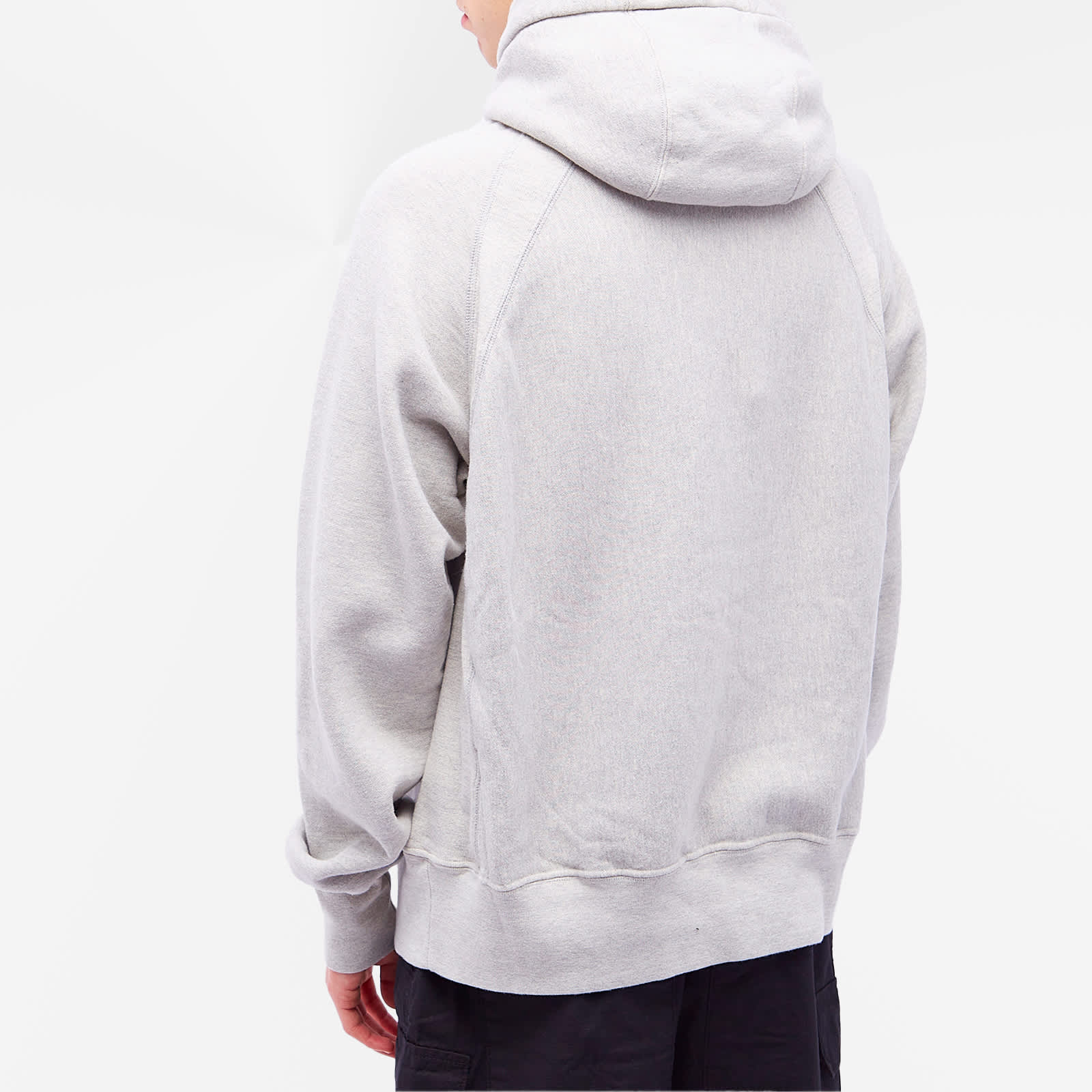 Engineered Garments Raglan Hoodie Heather Grey | END. (TW)