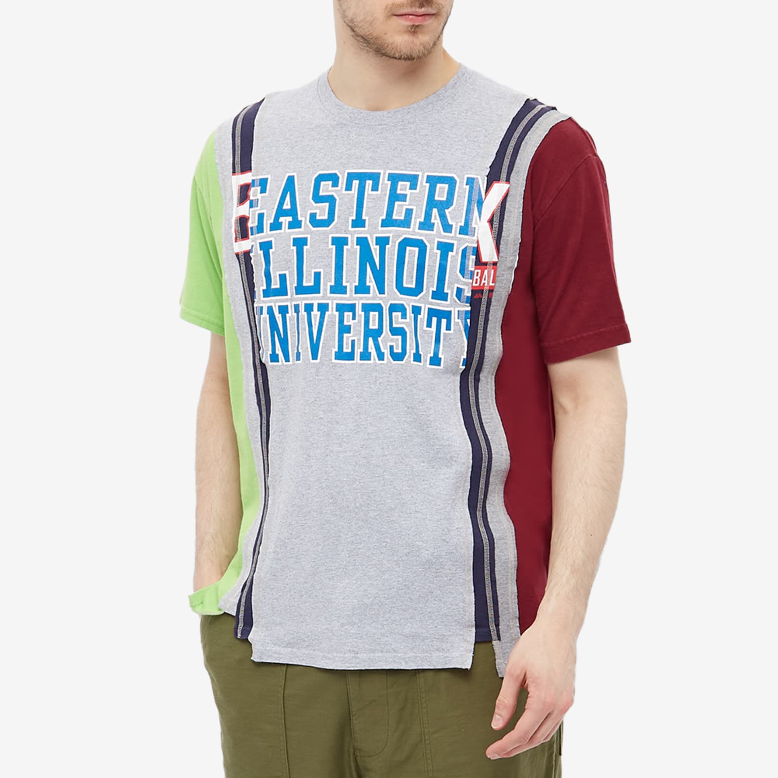 Needles 7 Cuts Wide College T-Shirt Assorted | END. (GB)