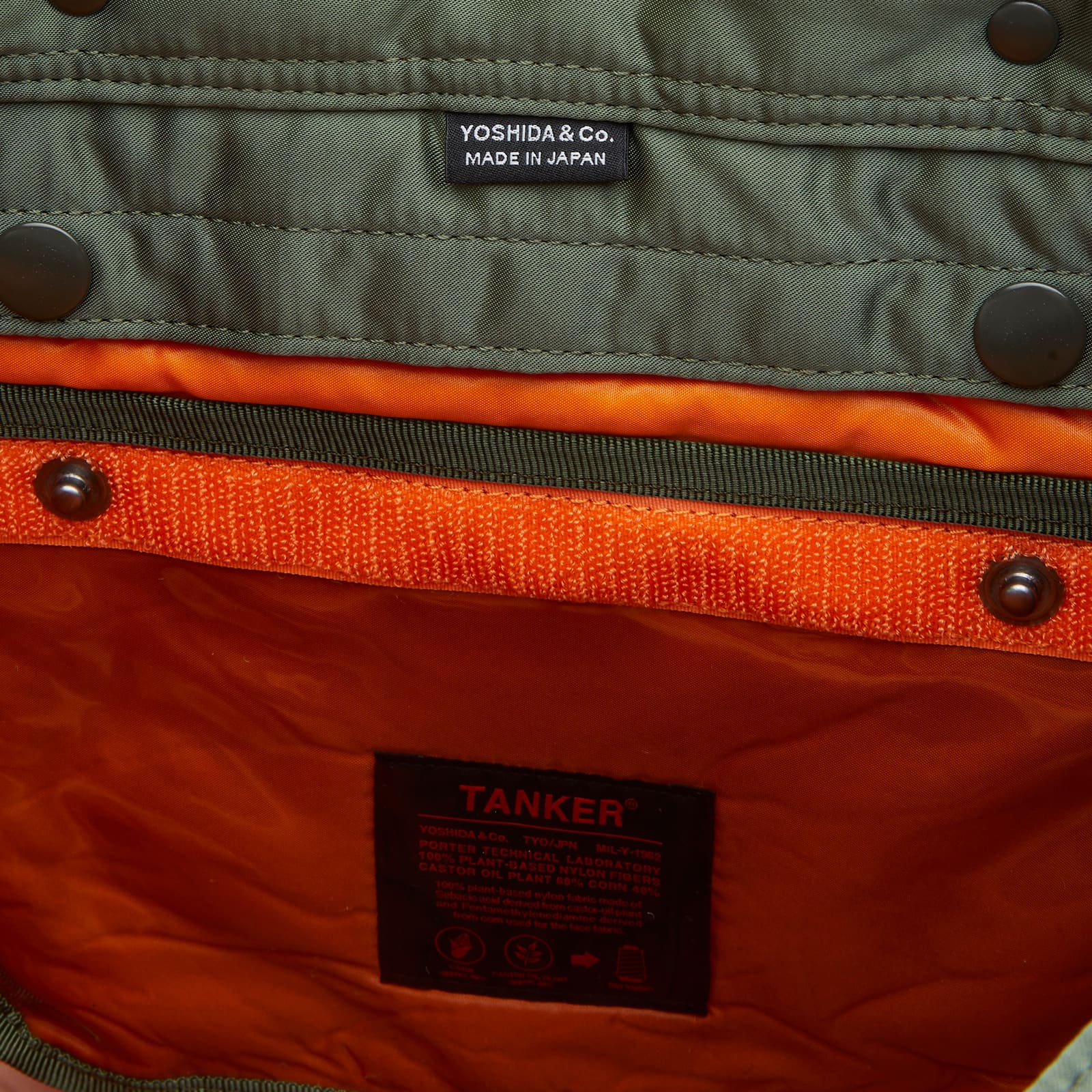Porter-Yoshida & Co. Tanker Backpack Sage Green | END. (KR)