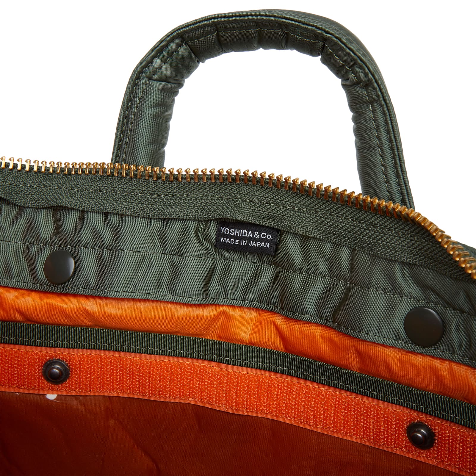 Porter-Yoshida & Co. Tanker 2-Way Helmet Bag Sage Green | END. (JP)