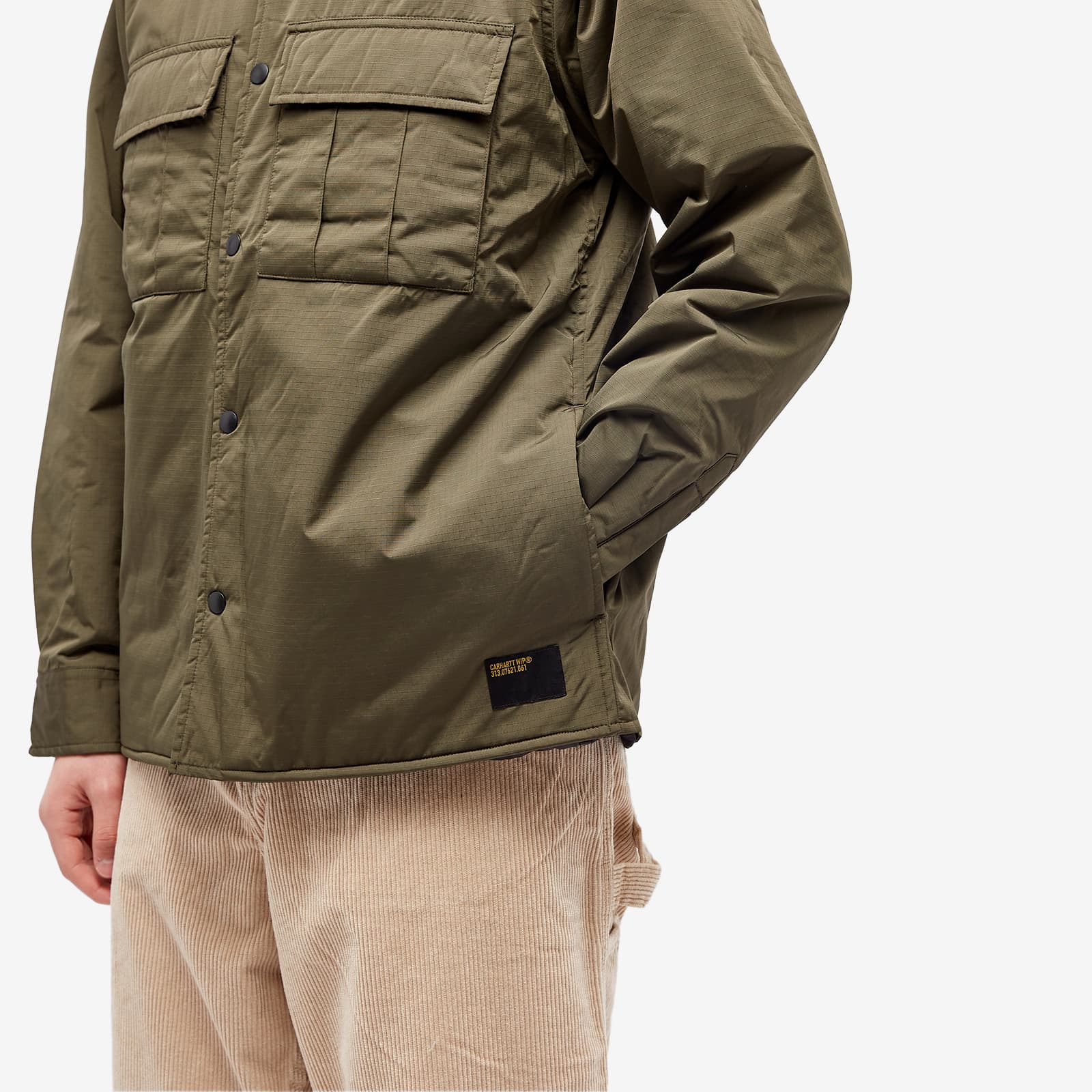Carhartt WIP Fresno Ripstop Shirt Jacket Cypress | END. (US)