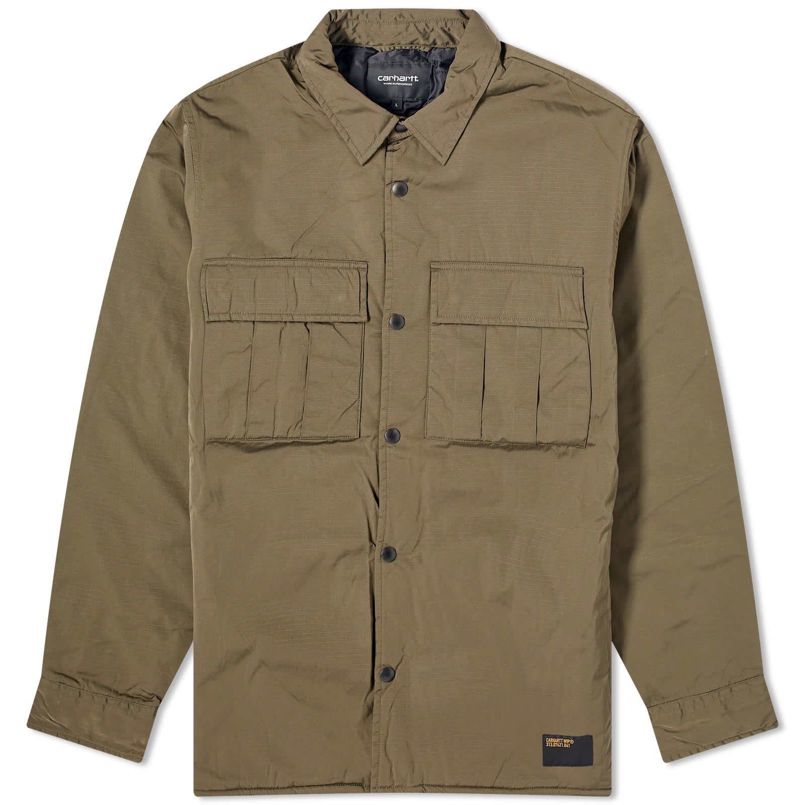 Carhartt WIP Fresno Ripstop Shirt Jacket Cypress | END. (US)