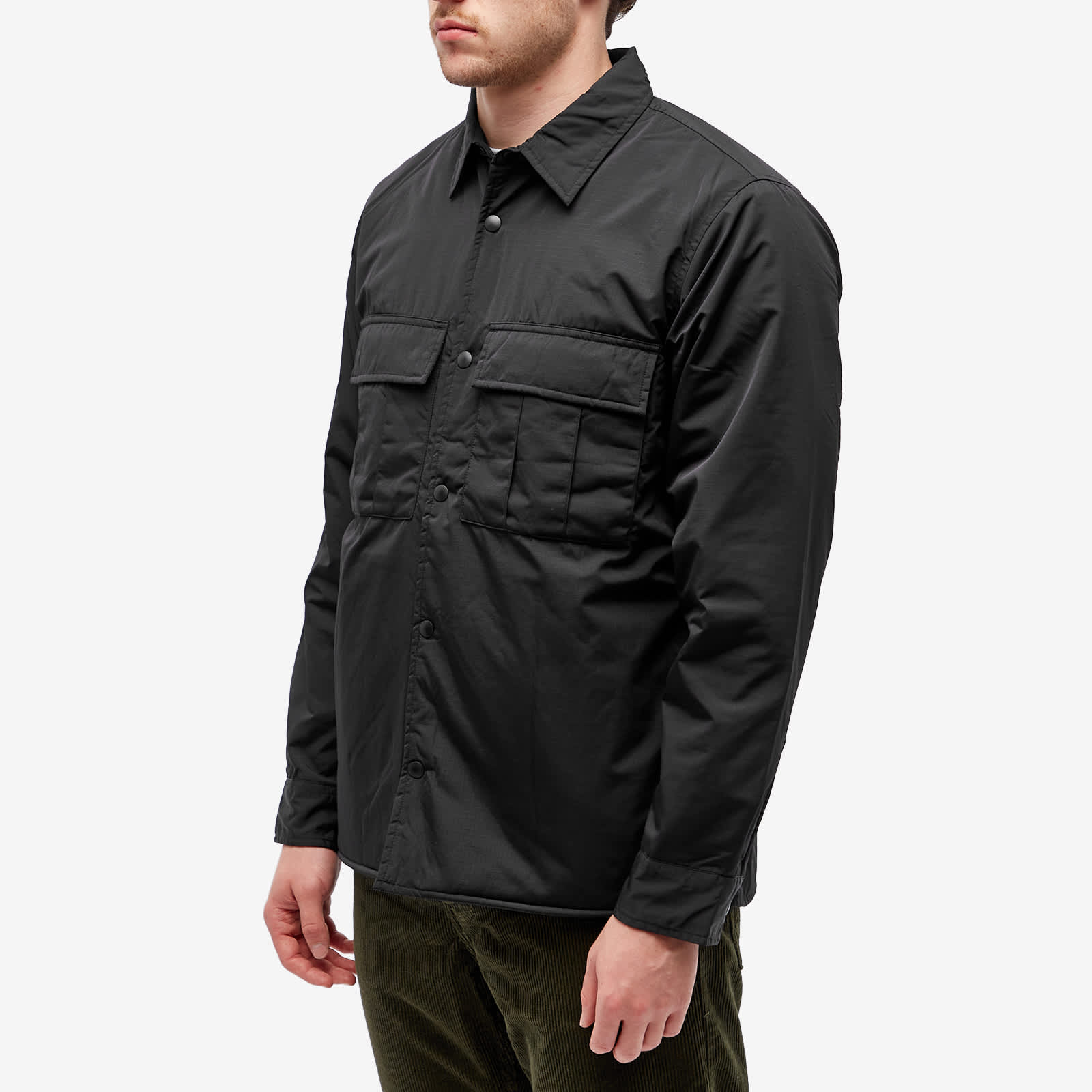 Carhartt WIP Fresno Ripstop Shirt Jacket Black | END. (GB)