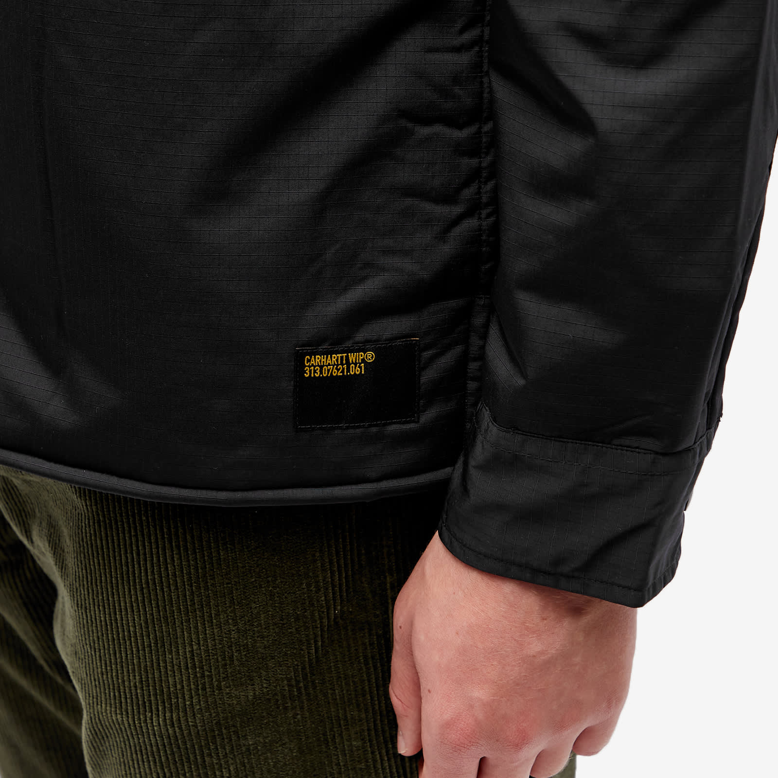 Carhartt WIP Fresno Ripstop Shirt Jacket Black | END. (GB)