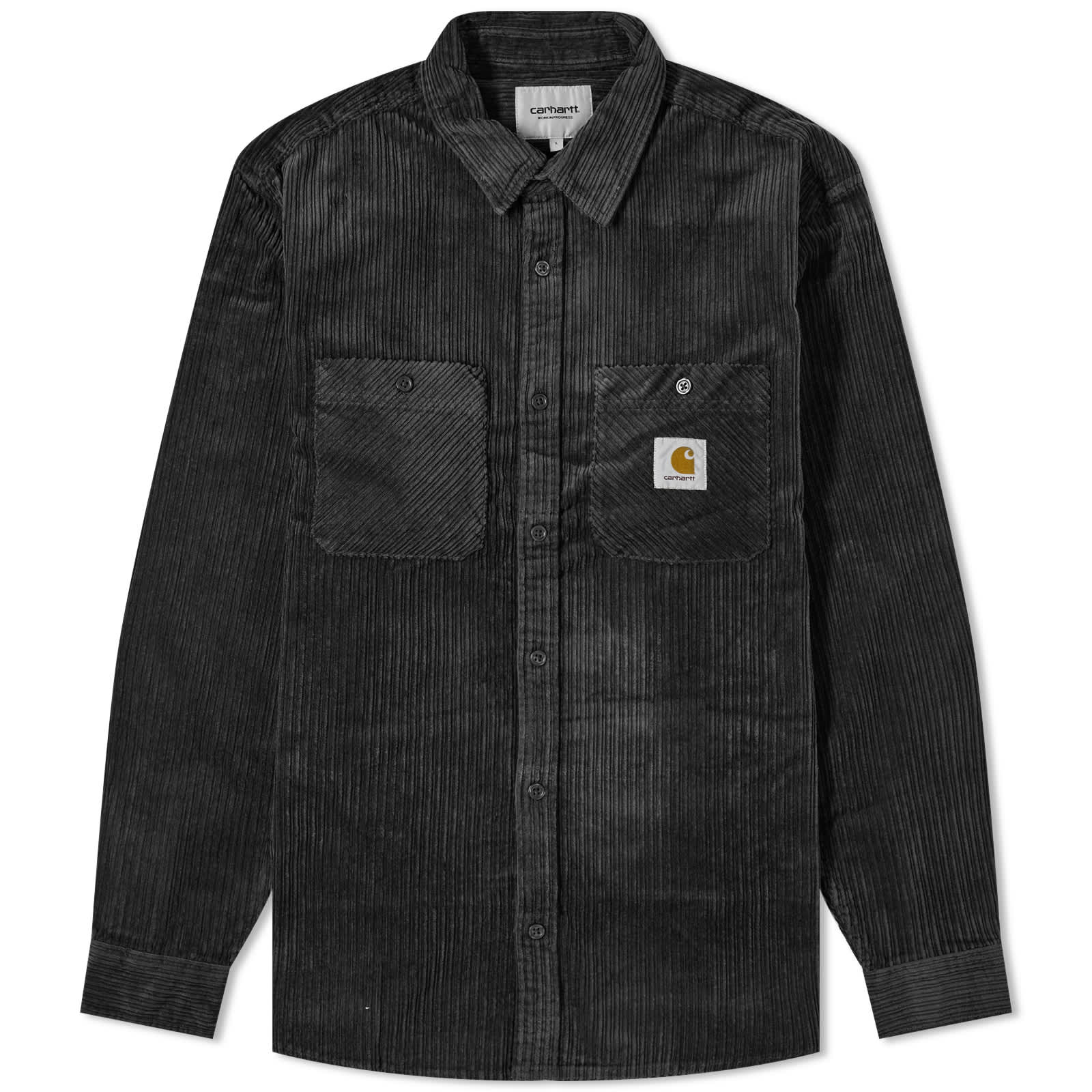 Carhartt WIP Rhodes Corduroy Overshirt Black | END. (GB)