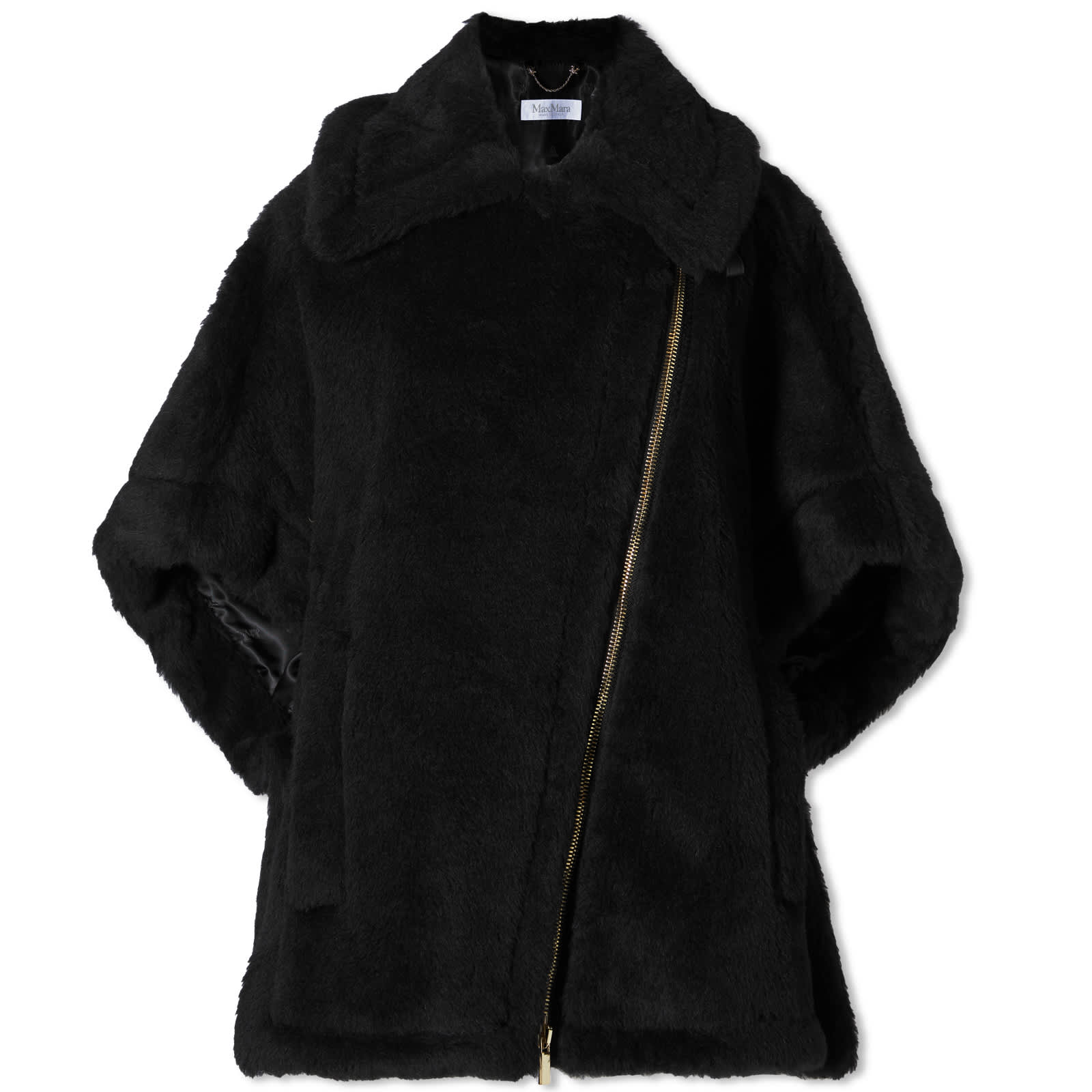Max Mara Manto Teddy Jacket Black | END. (HK)