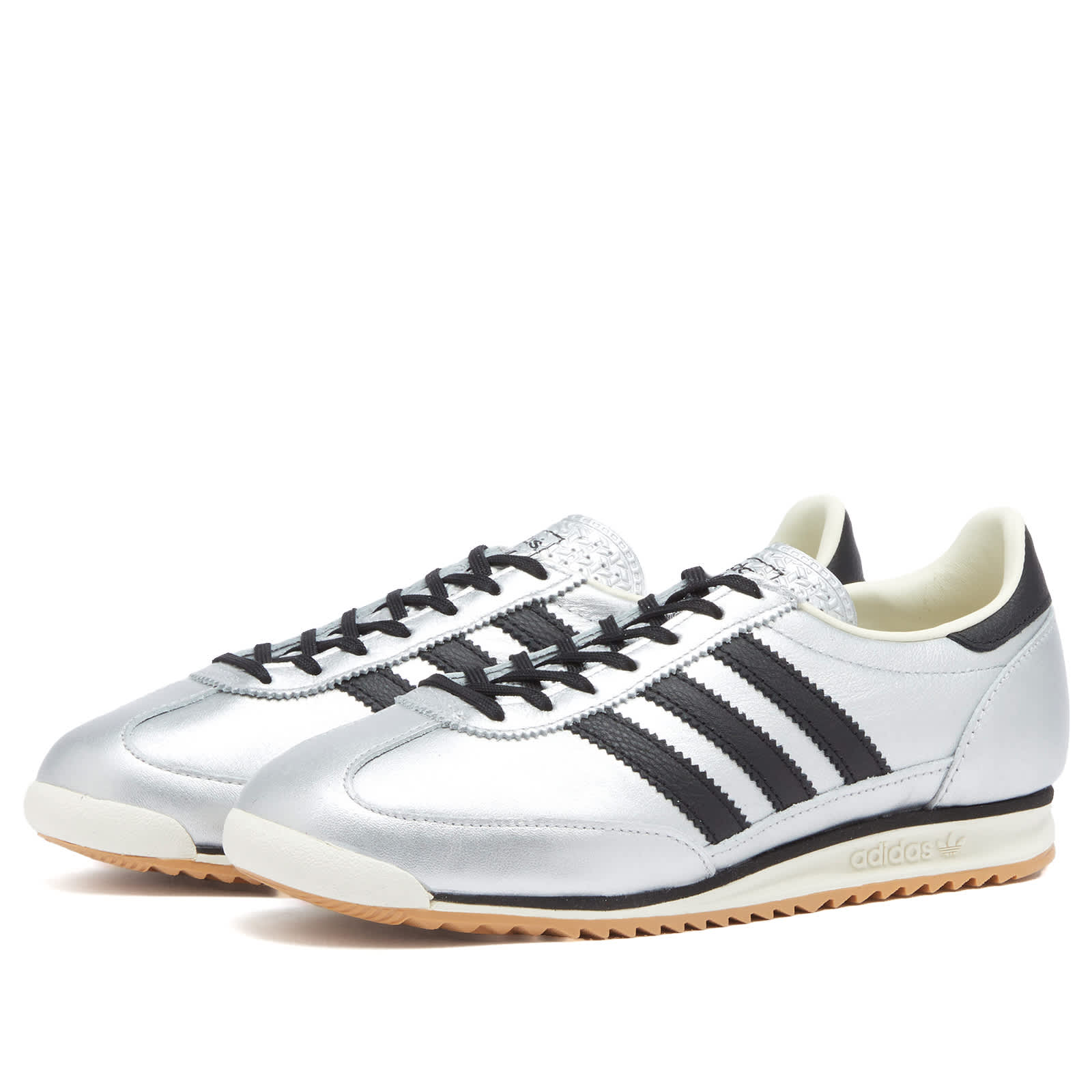 Adidas Sl 72 OG W Silver, Core Black & Off White | END. (CA)