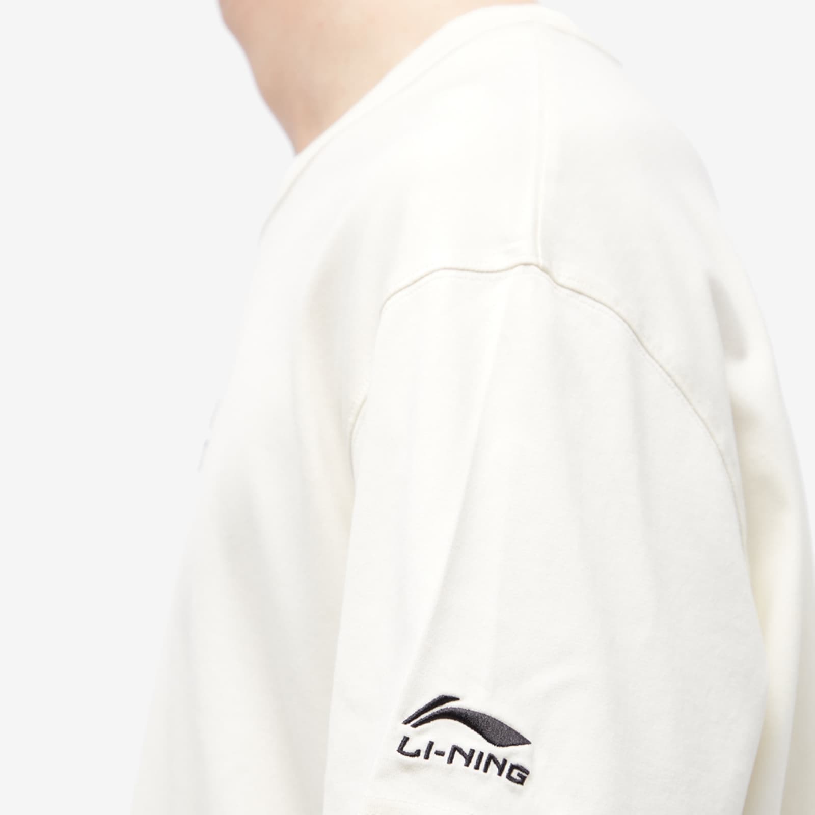 Li-Ning Sports Logo T-Shirt Egg Shell | END. (KR)