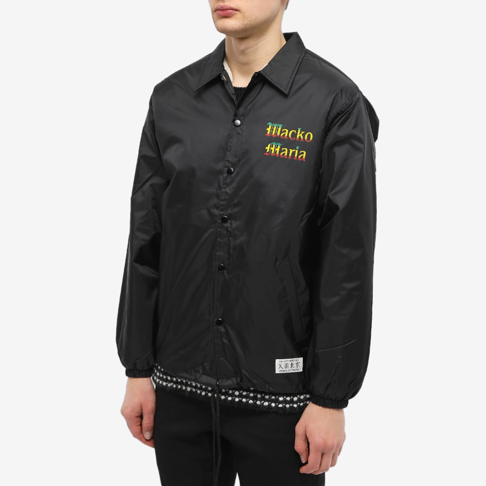 Wacko Maria Maria Boa Coach Jacket Black | END. (HK)