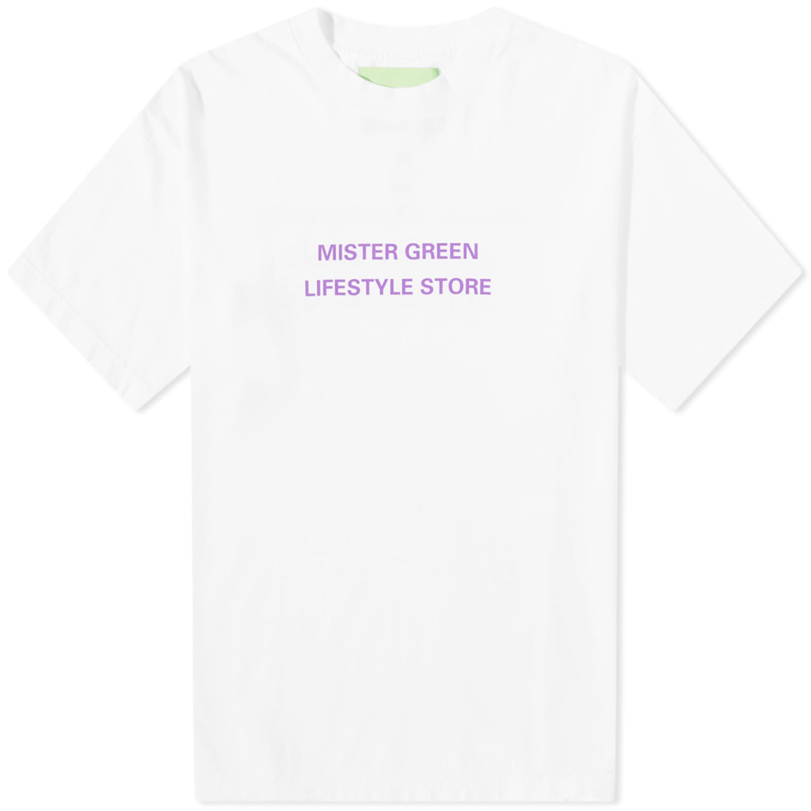 Mister Green No. 1 T-Shirt White | END.