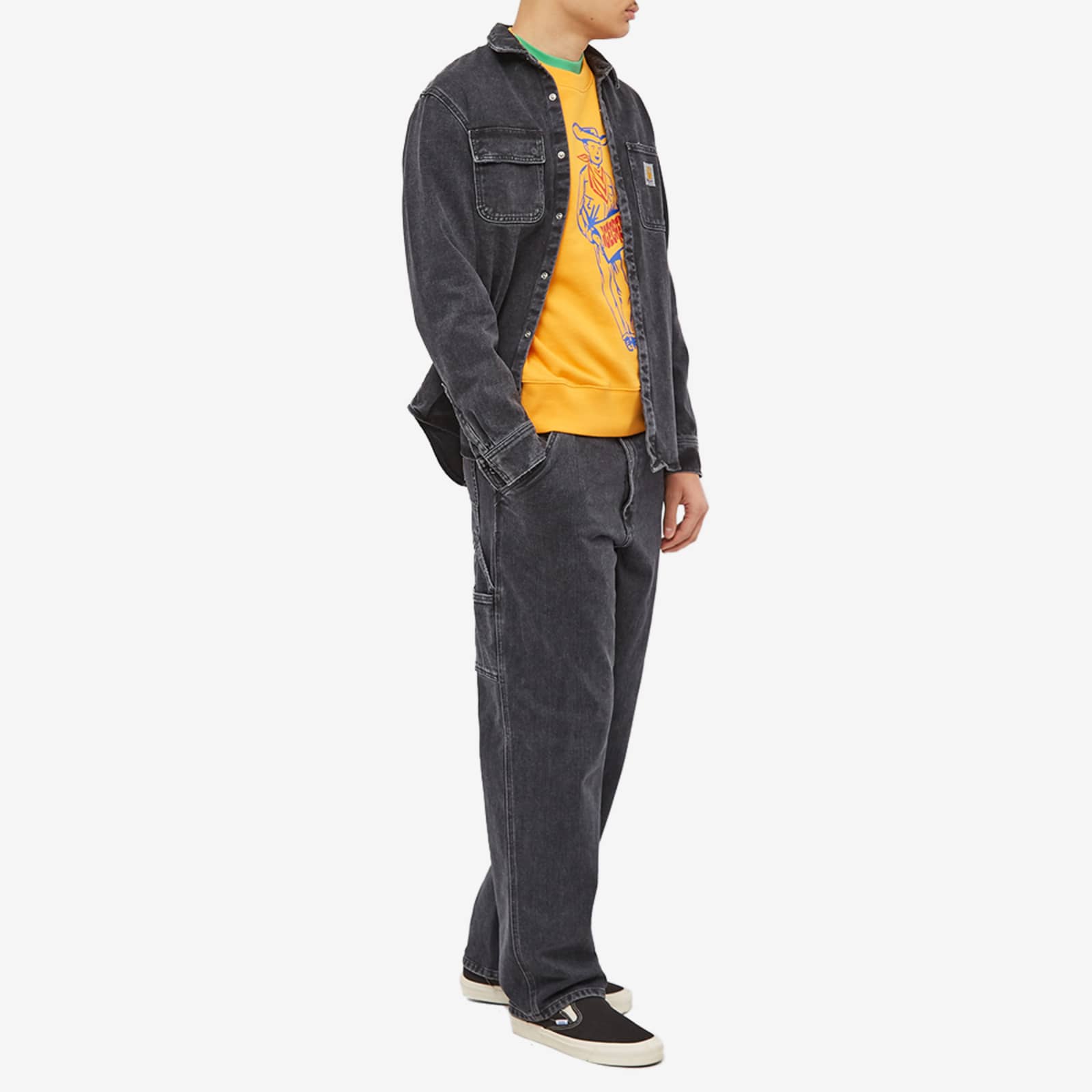 ICECREAM Cowboy Crew Sweat Orange | END. (US)