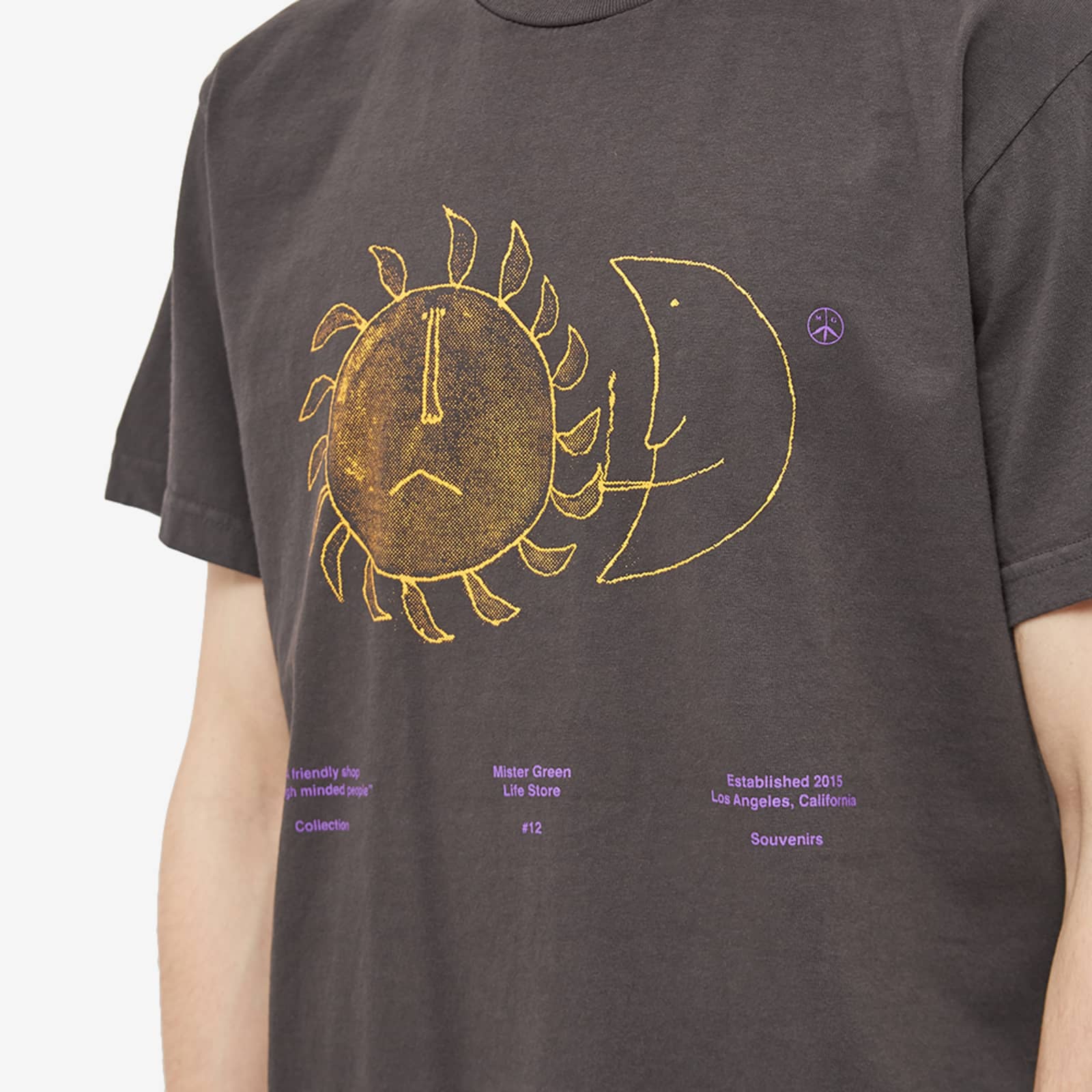 Mister Green Sunshine Tee 99% Black | END. (US)