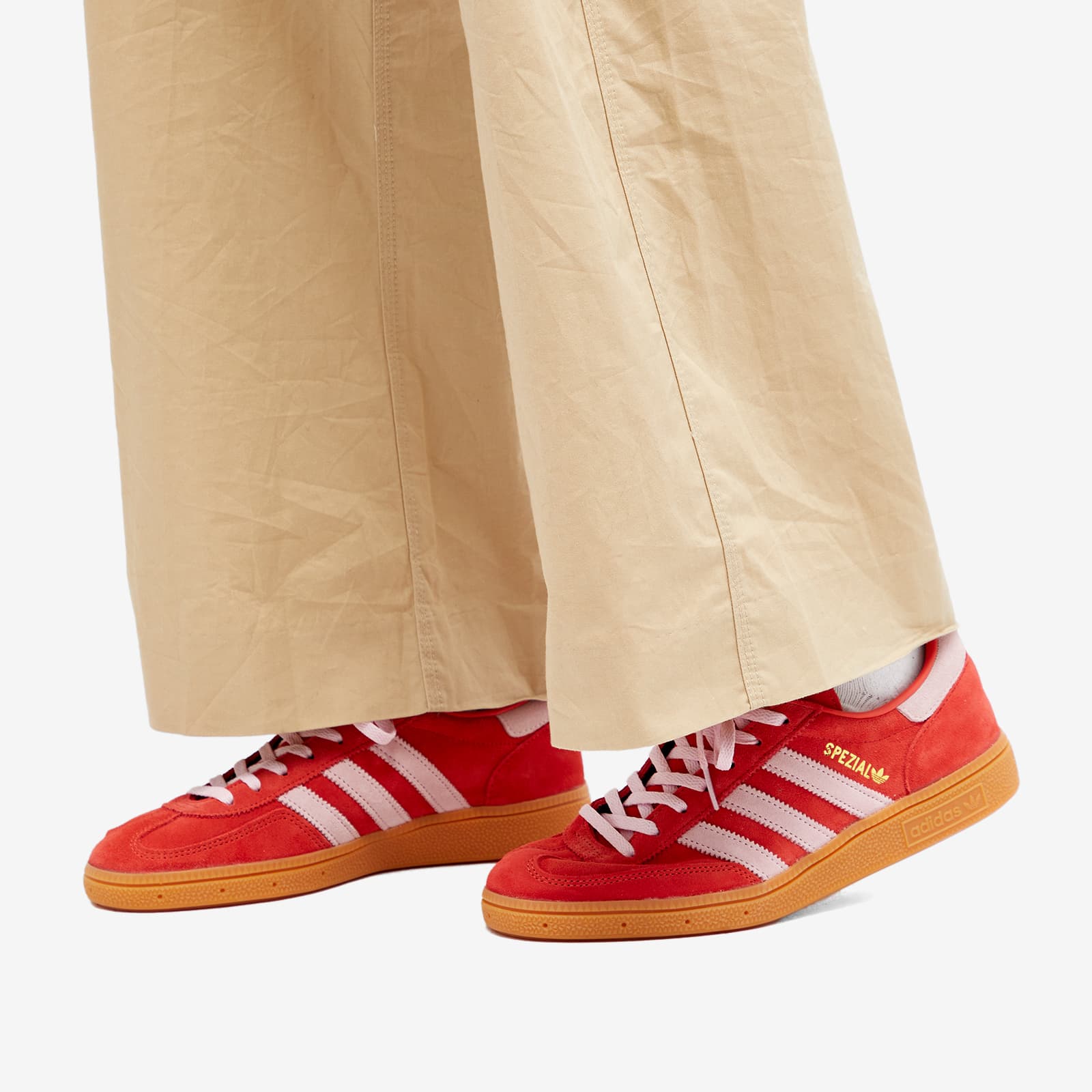 Adidas Handball Spezial Bright Red, Clear Pink & Gum | END. (GB)