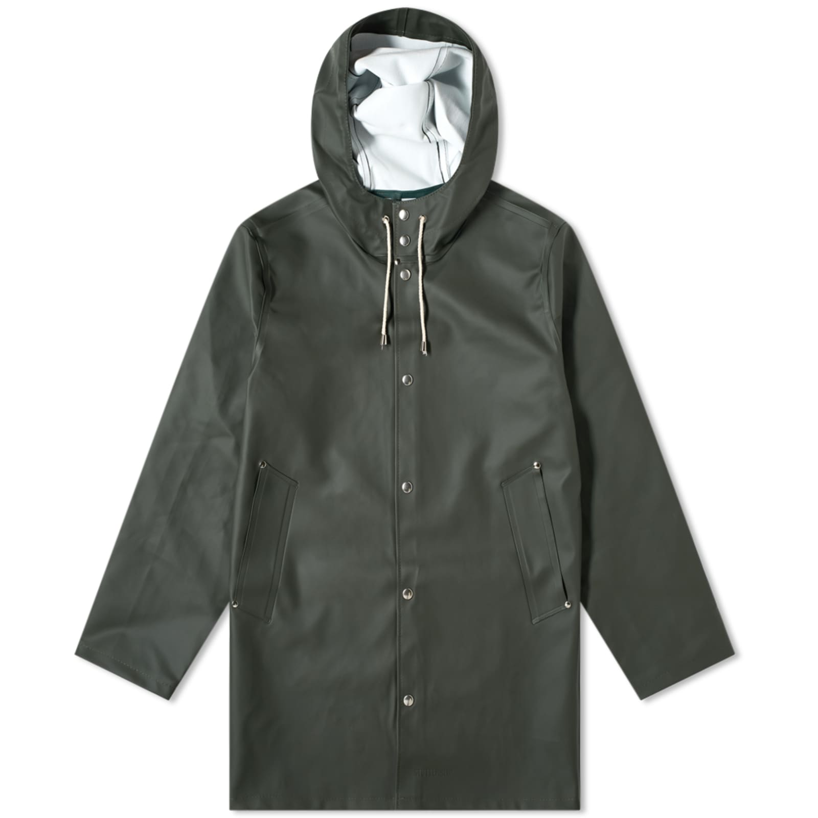 Stutterheim Stockholm Raincoat Green | END. (US)