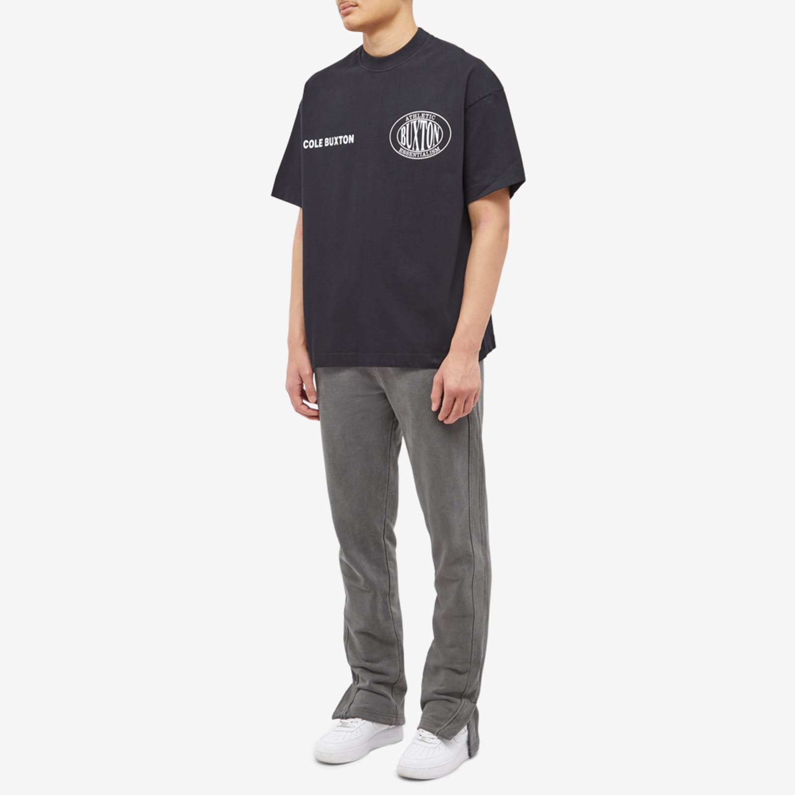 Cole Buxton Double Sports Logo T-Shirt Black | END. (KR)