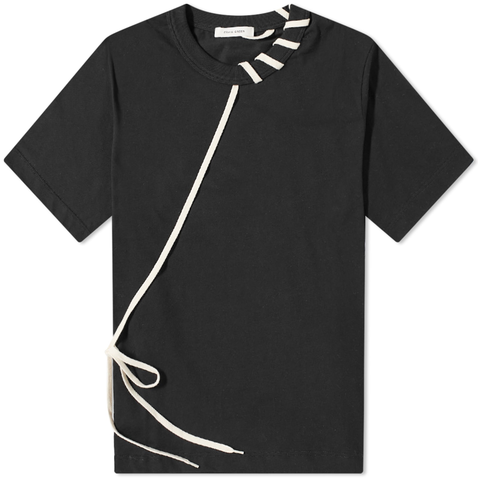 Craig Green Laced Tee Black | END.
