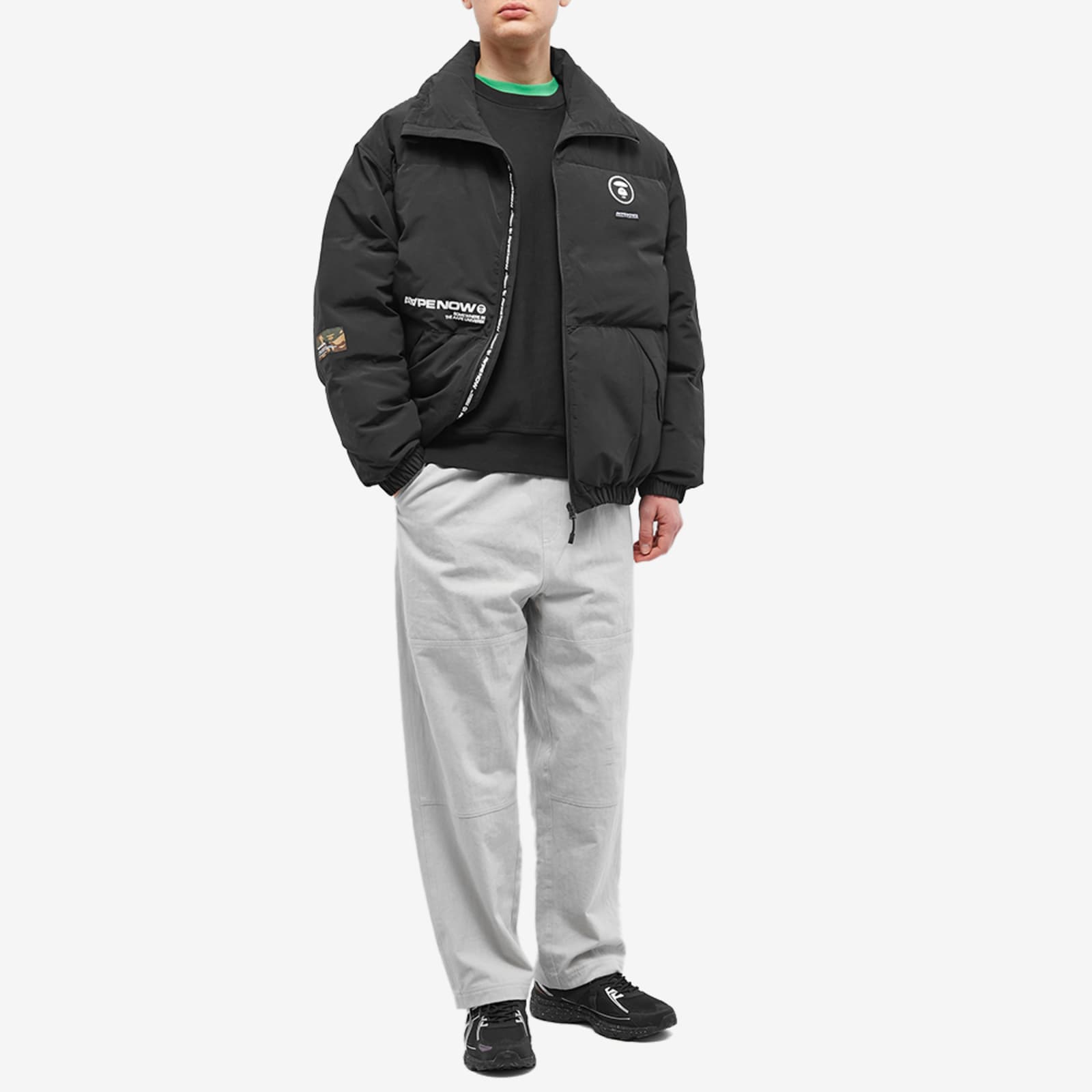 AAPE AAPE Now Down Jacket Black | END. (GB)
