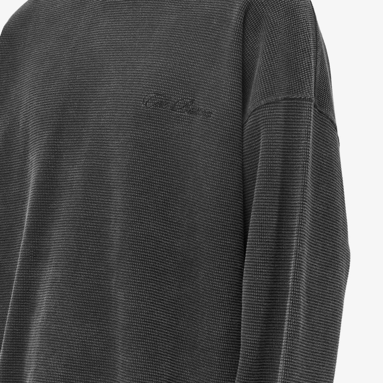 Cole Buxton Long Sleeve Waffle T-Shirt Black | END. (US)