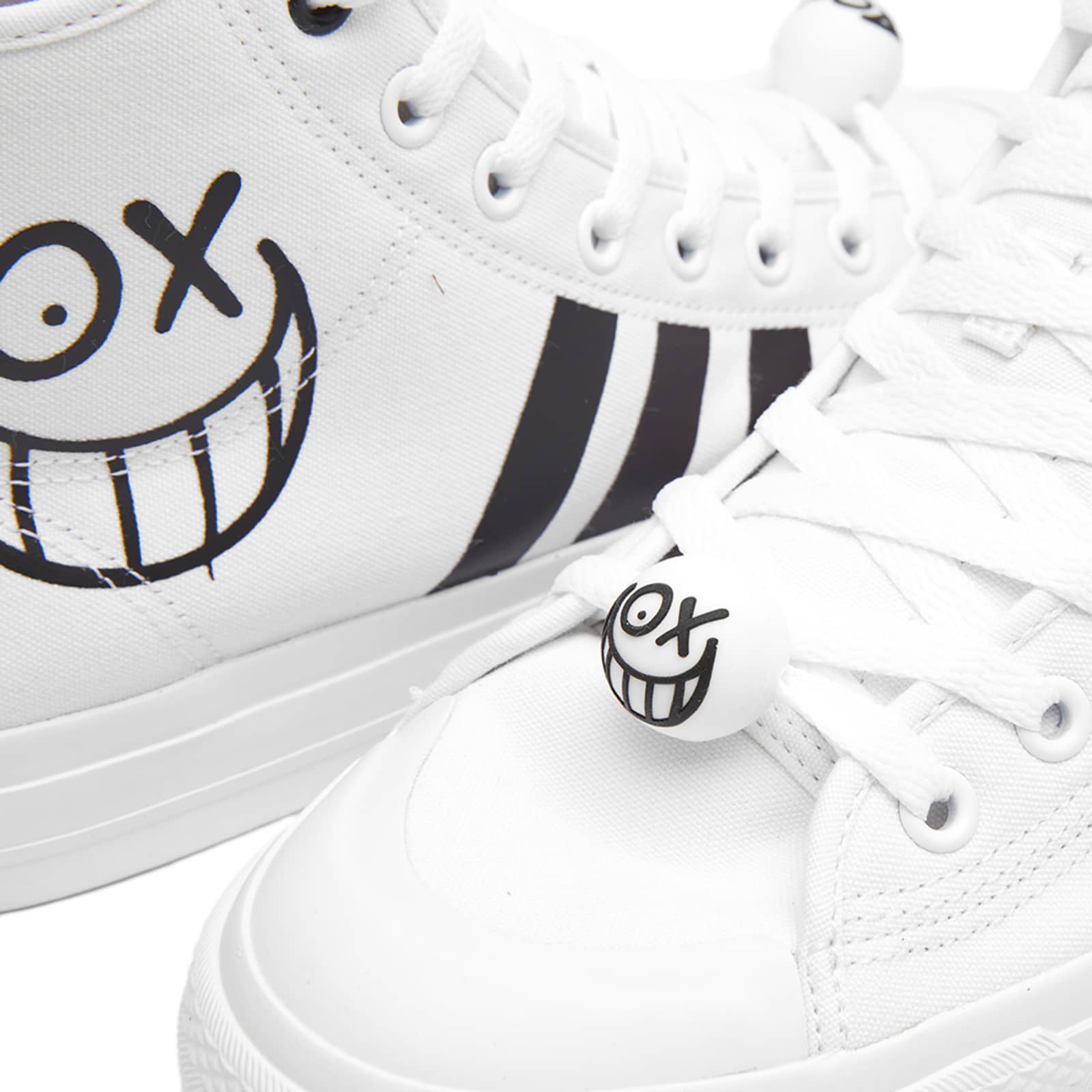 Adidas Nizza Hi RF White & Core Black | END.