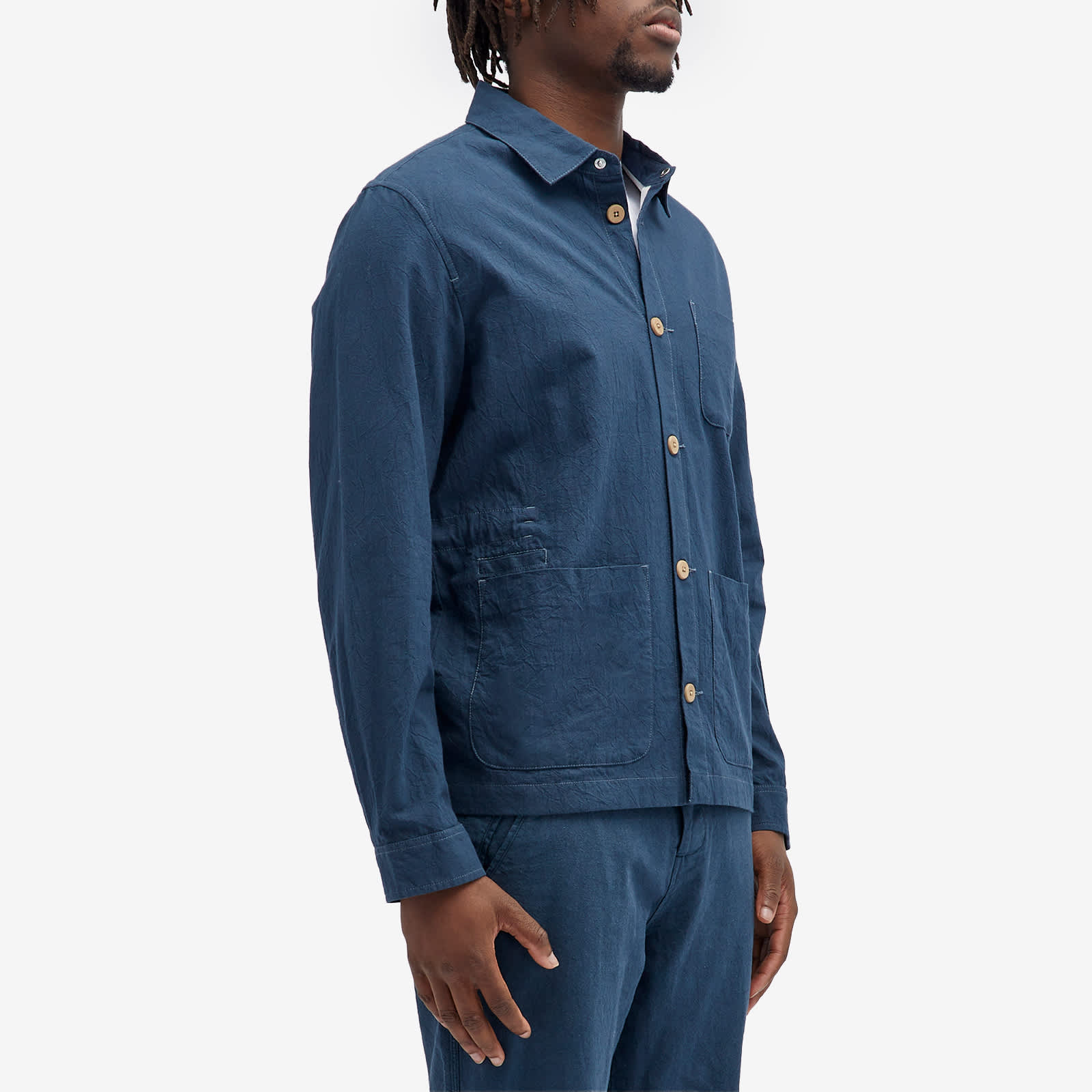 Folk Assembly Jacket Ash Navy | END.