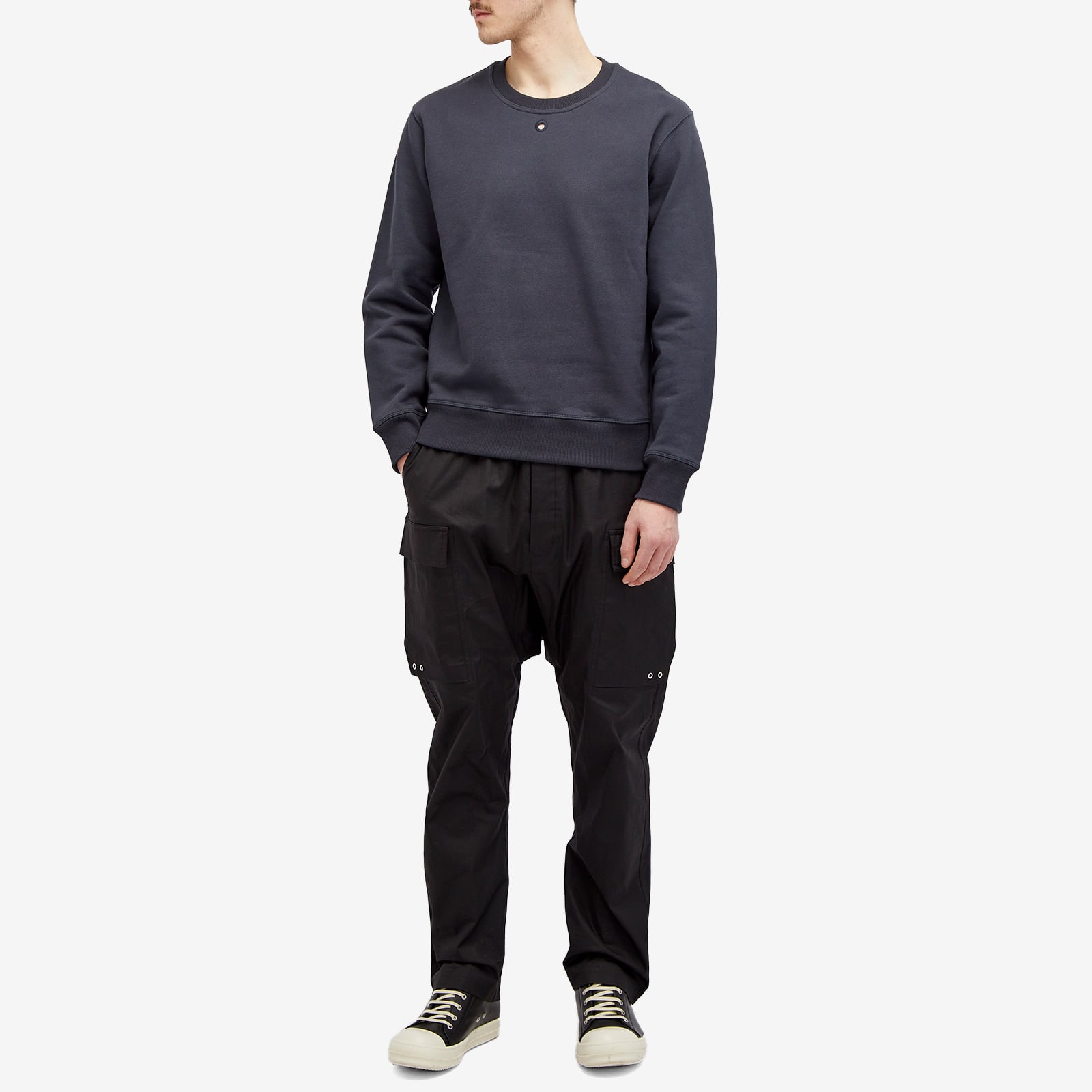 Craig Green Hole Crew Sweat Navy | END. (HK) Craig Green Hole Crew Sweat Navy | END. (HK)