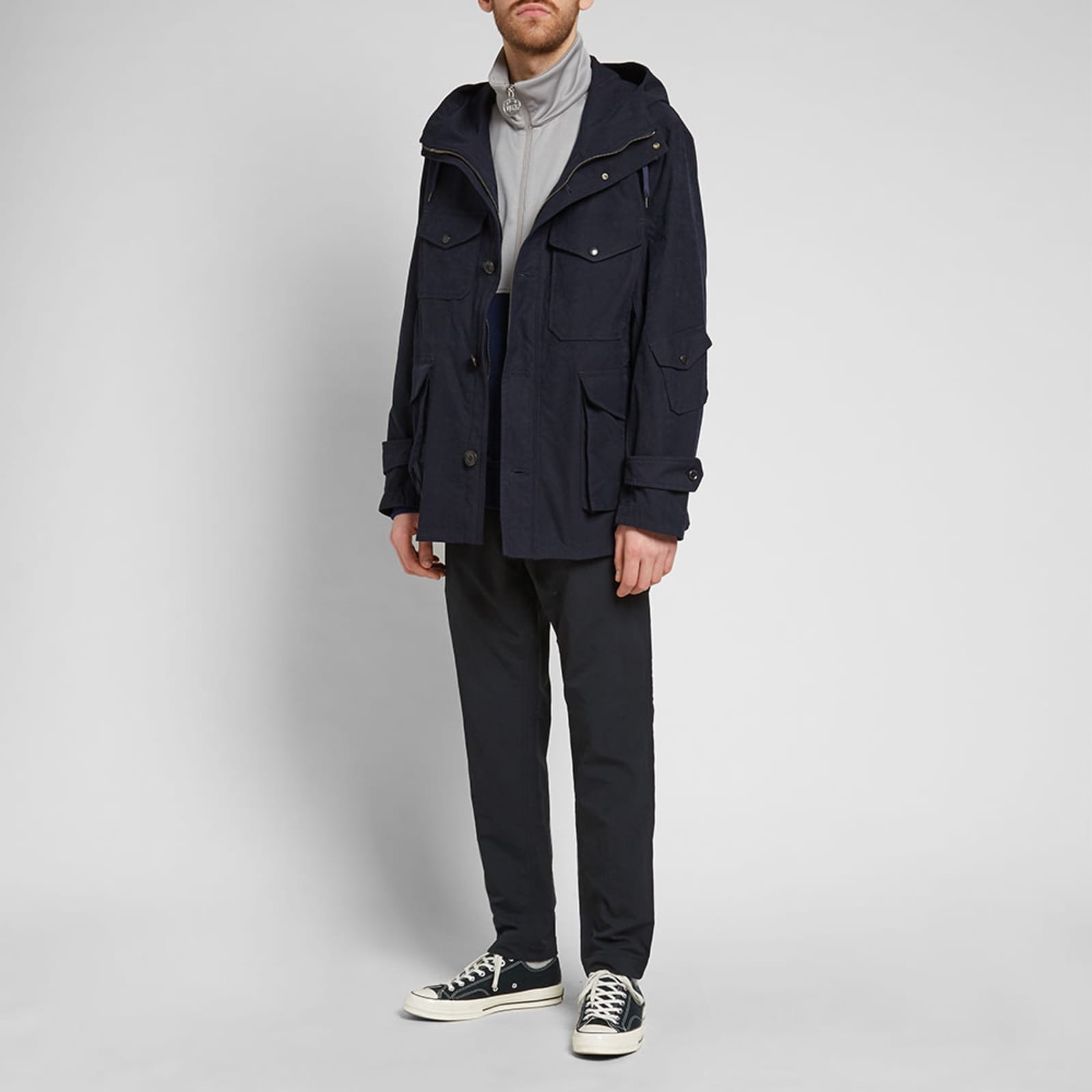 Nanamica Polyester Nylon Stretch Cruiser Jacket Navy | END.