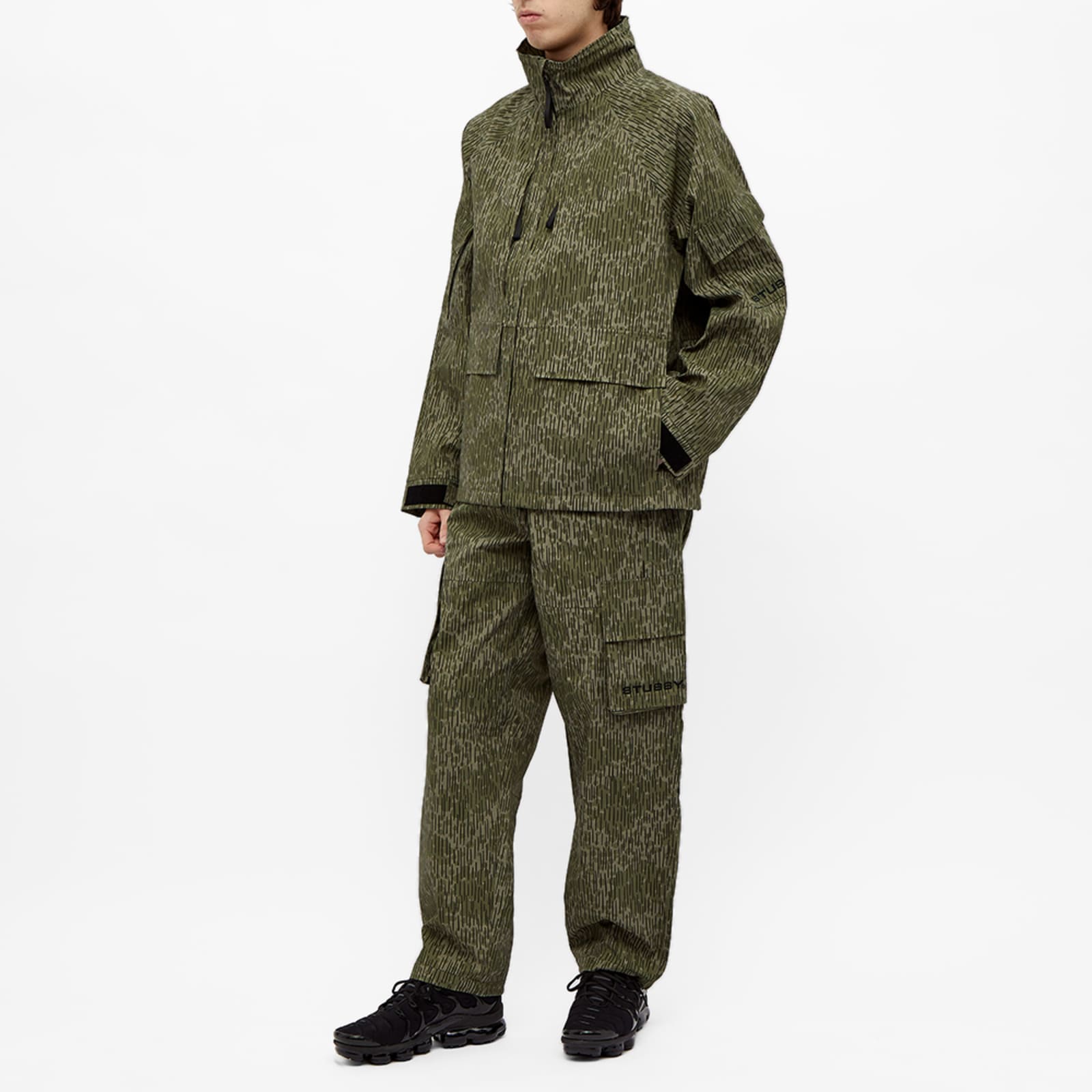 Stussy Apex Shell Jacket Rain Camo | END.