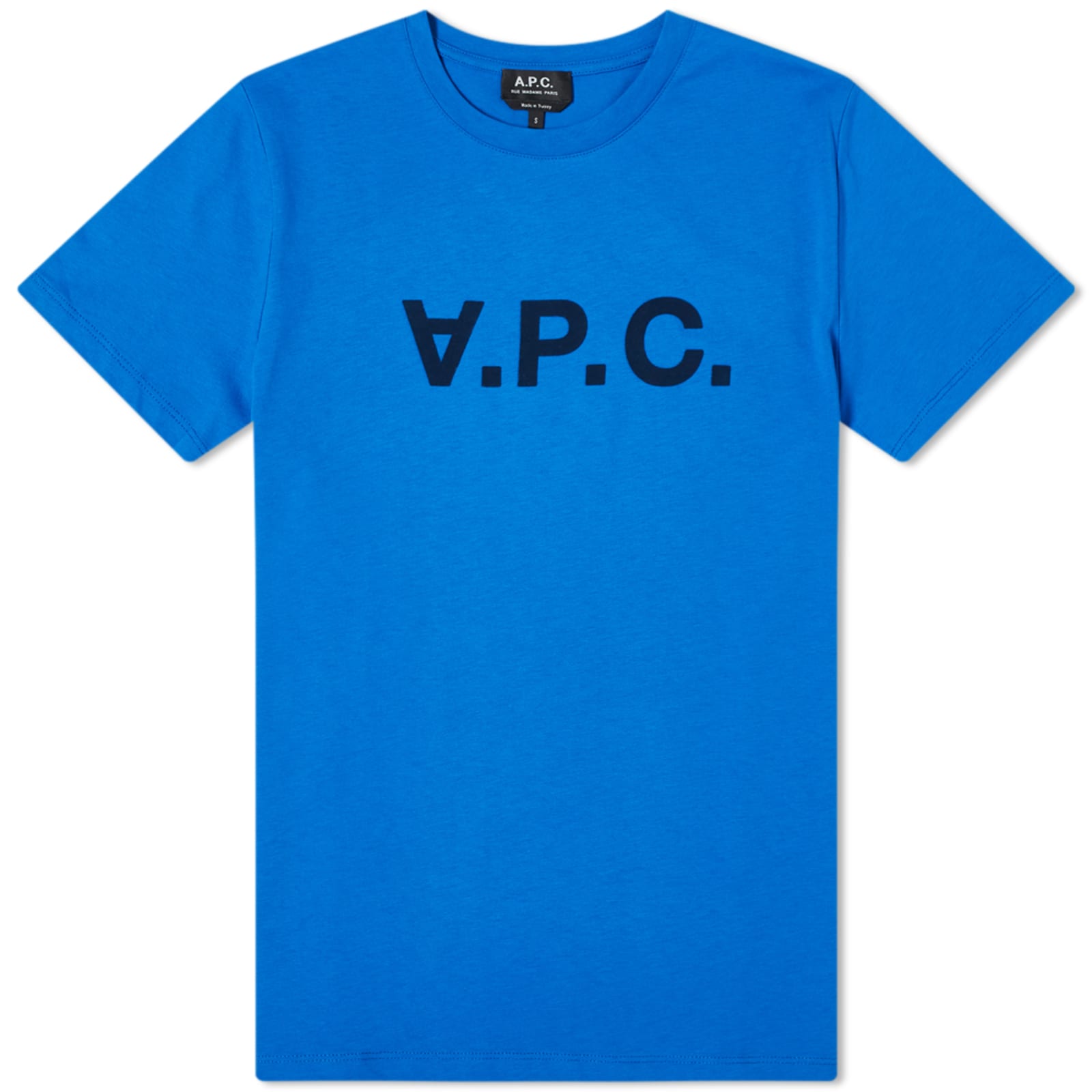 A.P.C. VPC Logo T-Shirt Royal Blue | END.