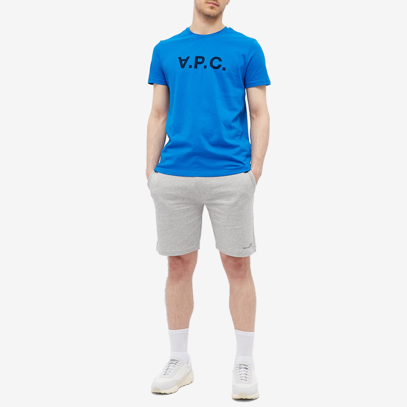 A.P.C. VPC Logo T-Shirt Royal Blue | END.