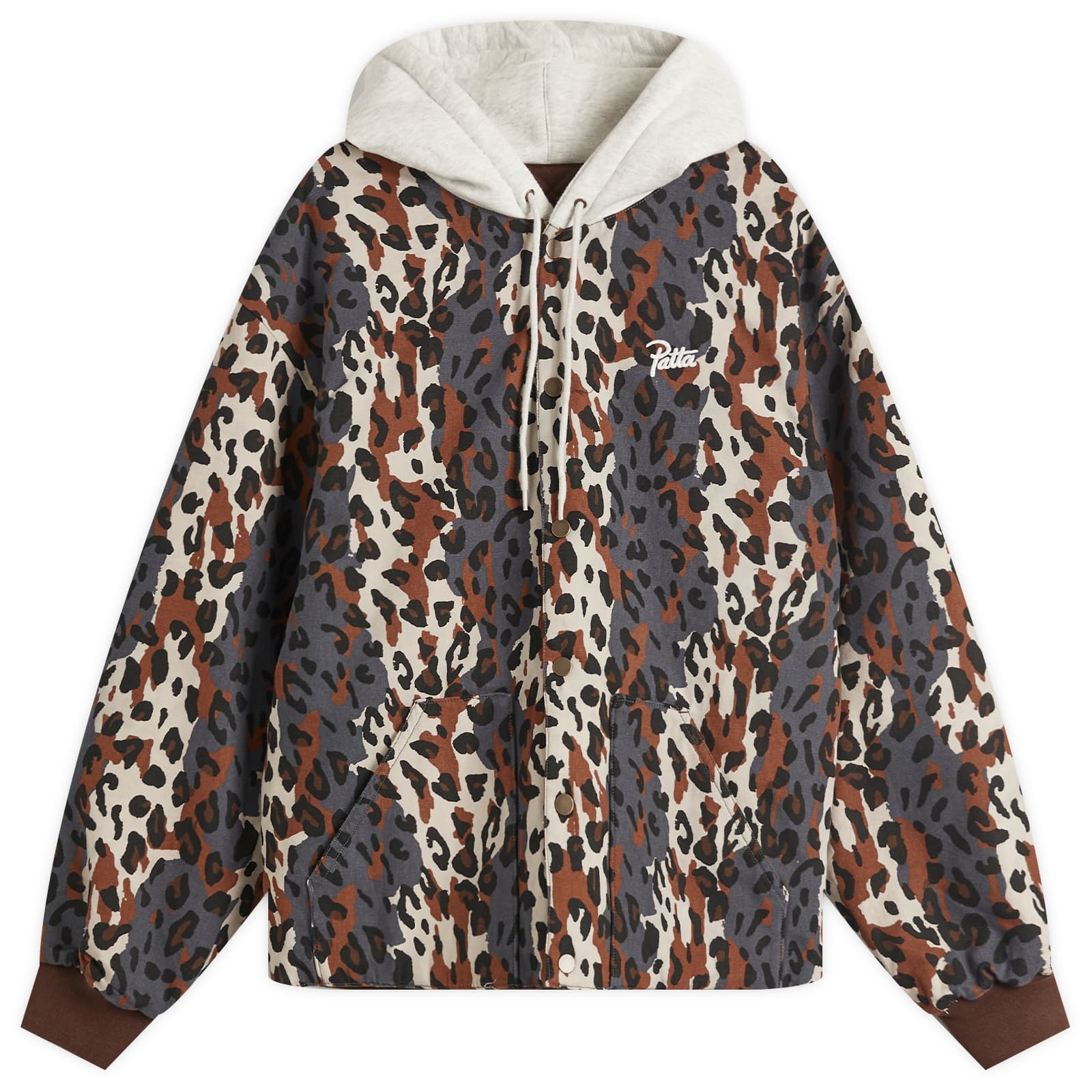 Patta City Leopard Reversible Bomber Jacket Multi | END. (GB)
