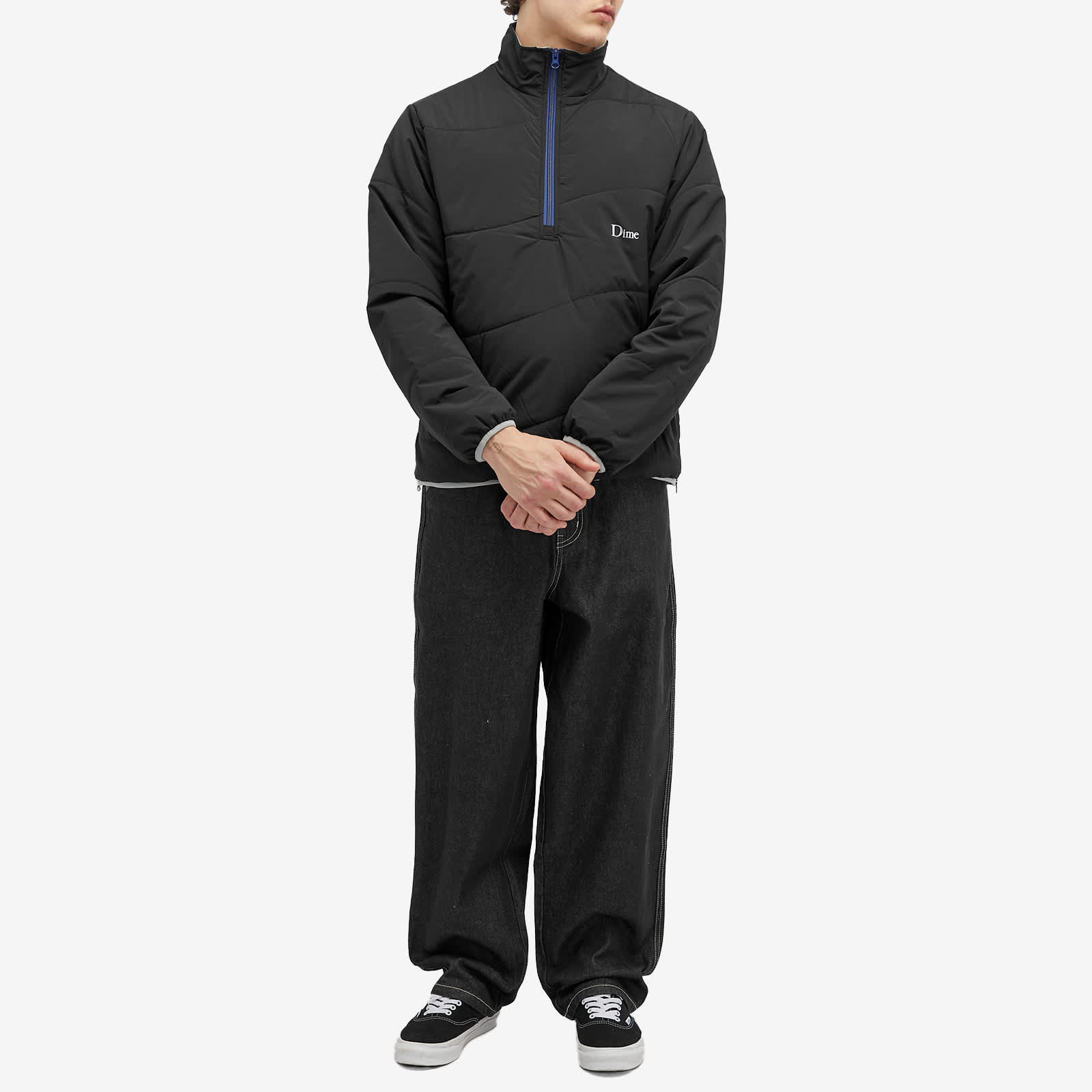 Dime Trail Half Zip Jacket Black | END. (GB)