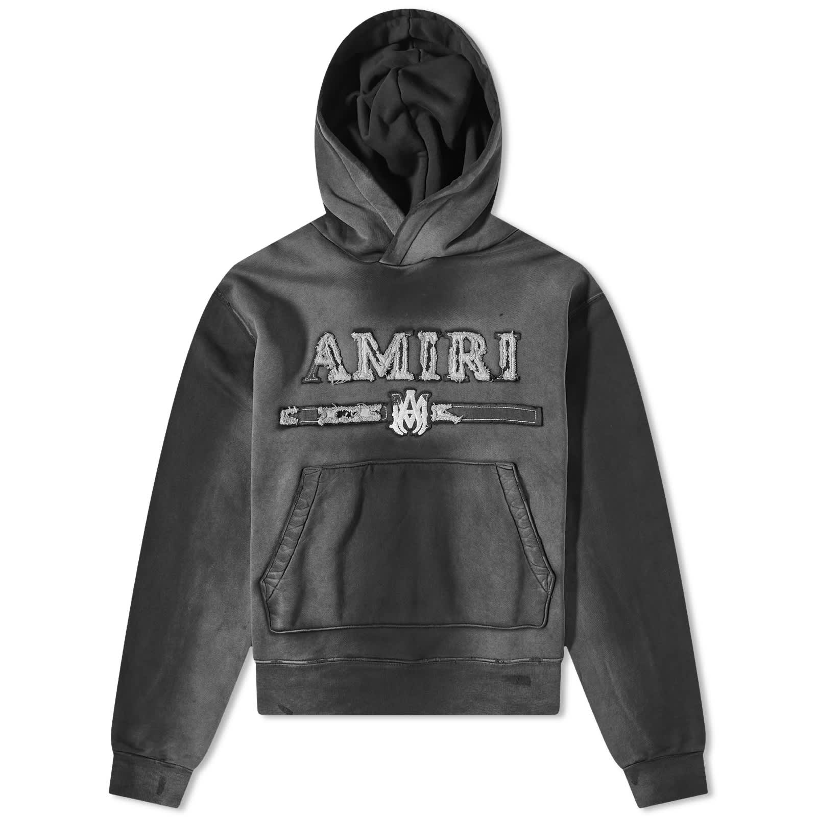 AMIRI Amiri Ma Bar Applique Hoodie Black | END. (GB)
