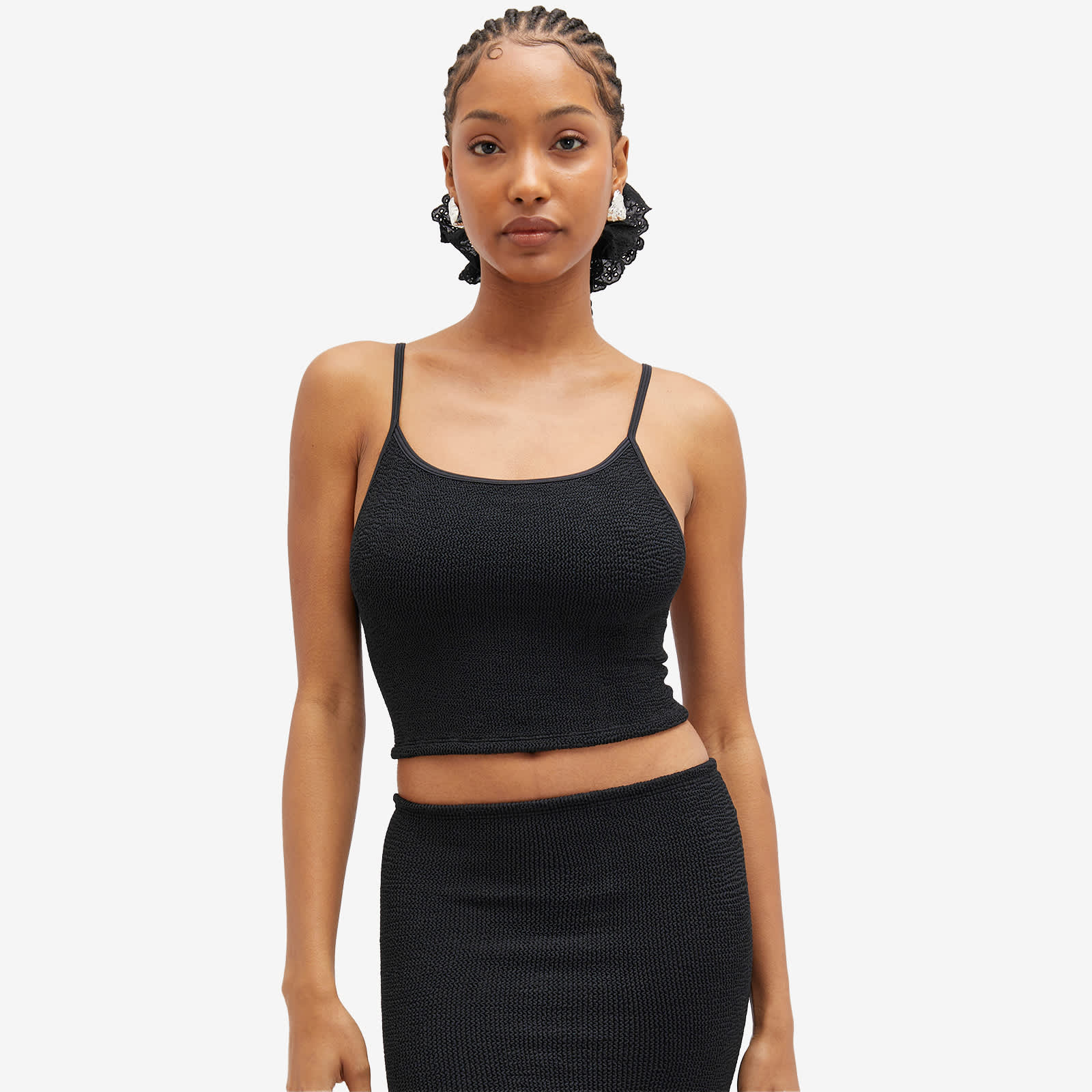 Hunza G Brandy Top Black | END. (US)