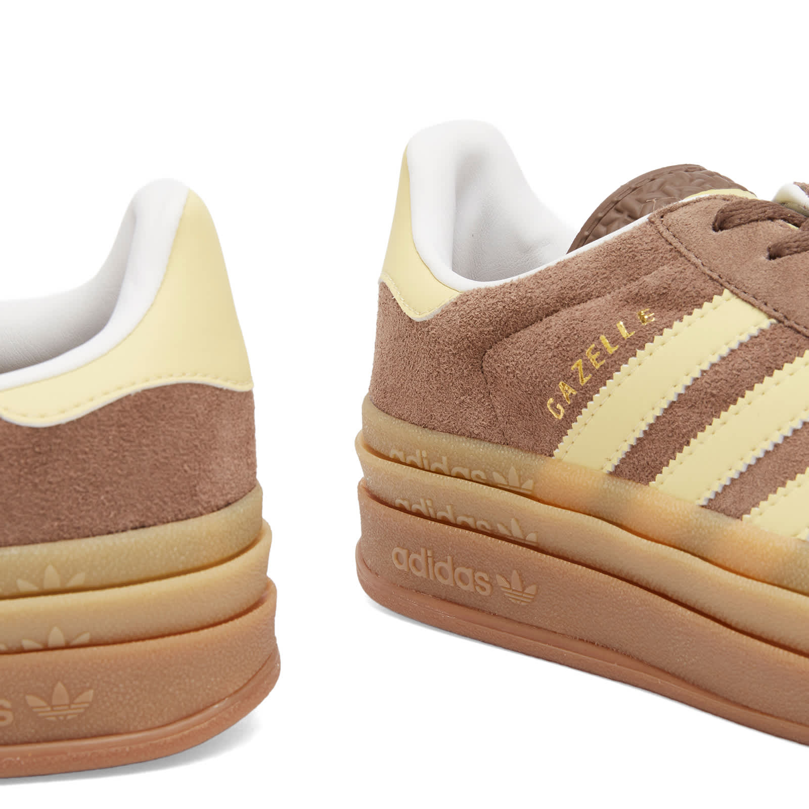 Adidas Gazelle Bold W Earth Strata, Yellow & White | END. (US)