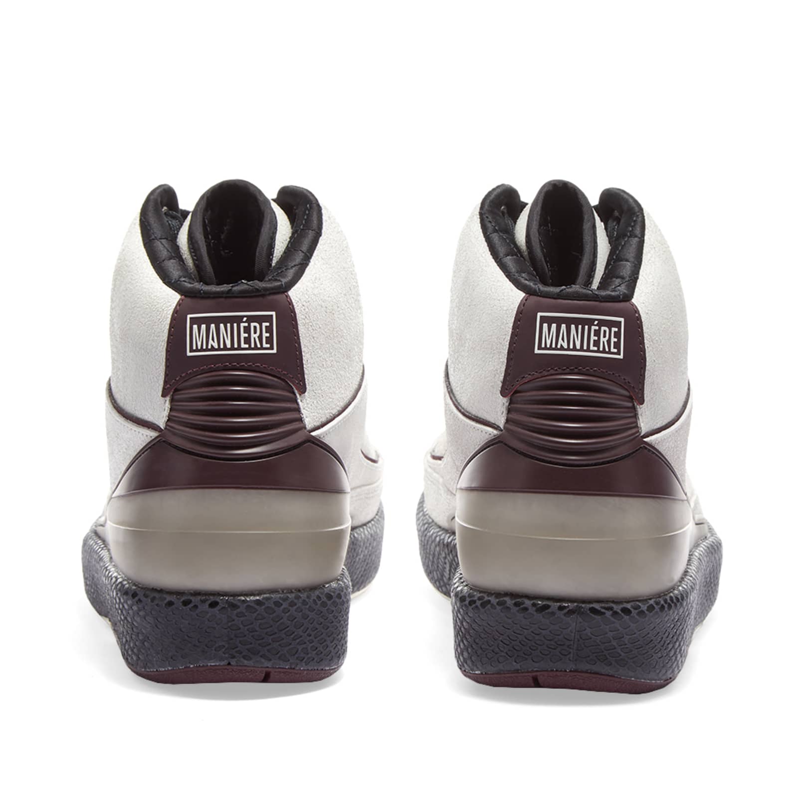 Air Jordan x A Ma Maniere Air Jordan 2 Retro Sp Sail, Black & Burgundy ...