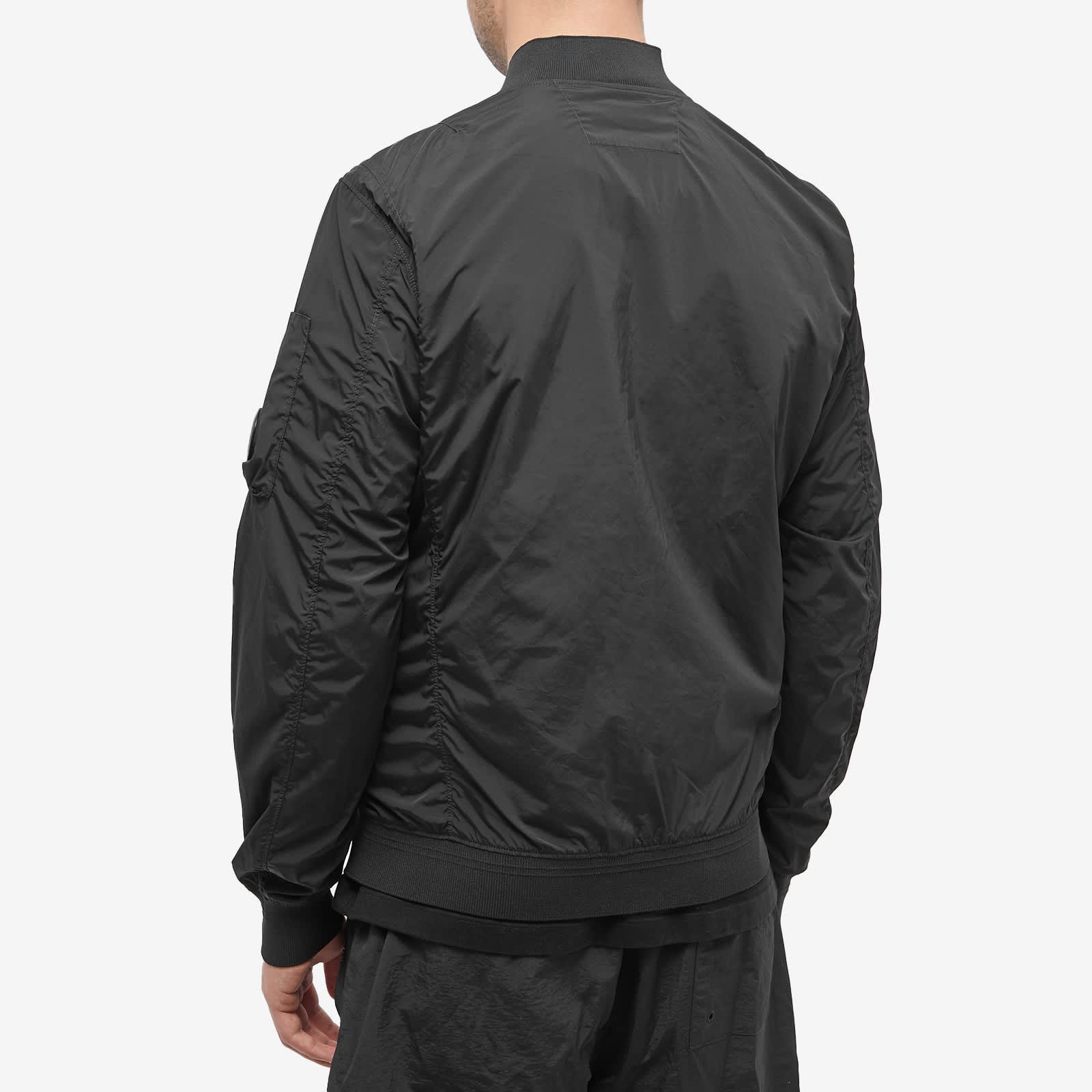 C.P. Company Nycra-R Bomber Jacket Black | END. (GB)