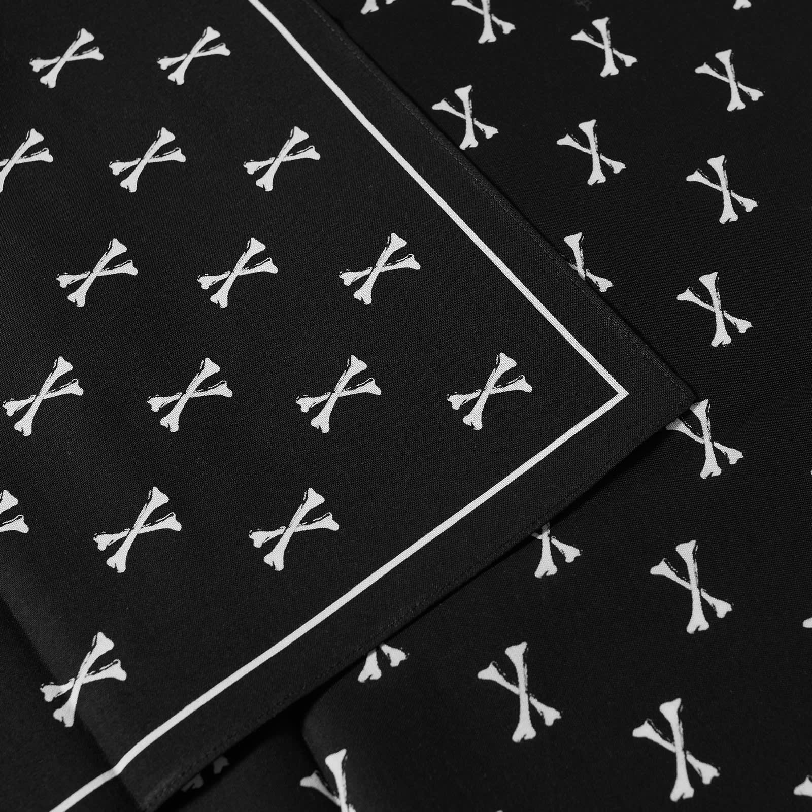 Wtaps 03 Bone Bandana Black End 