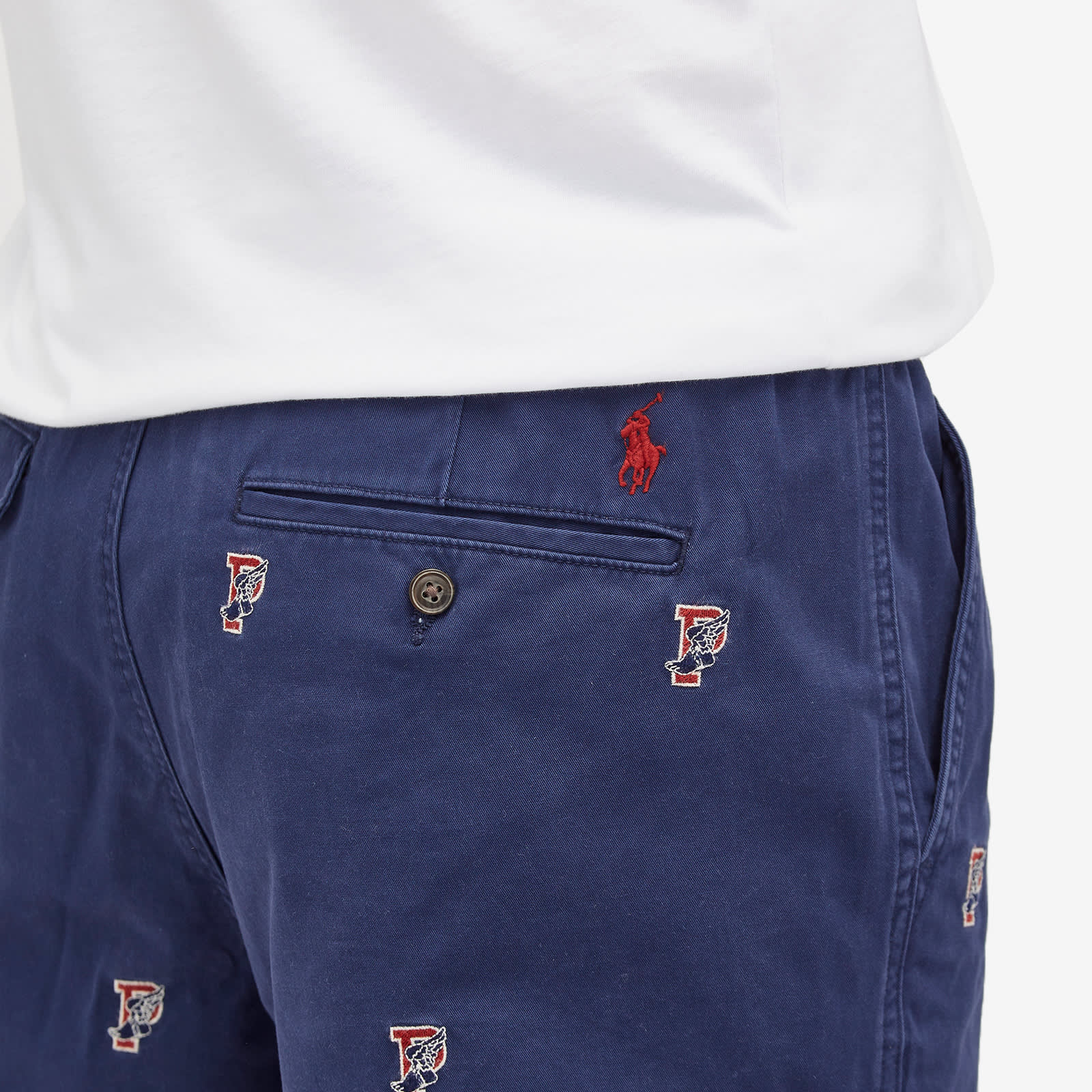 Polo Ralph Lauren P-Wing Prepster Shorts Newport Navy With P-Wing | END ...