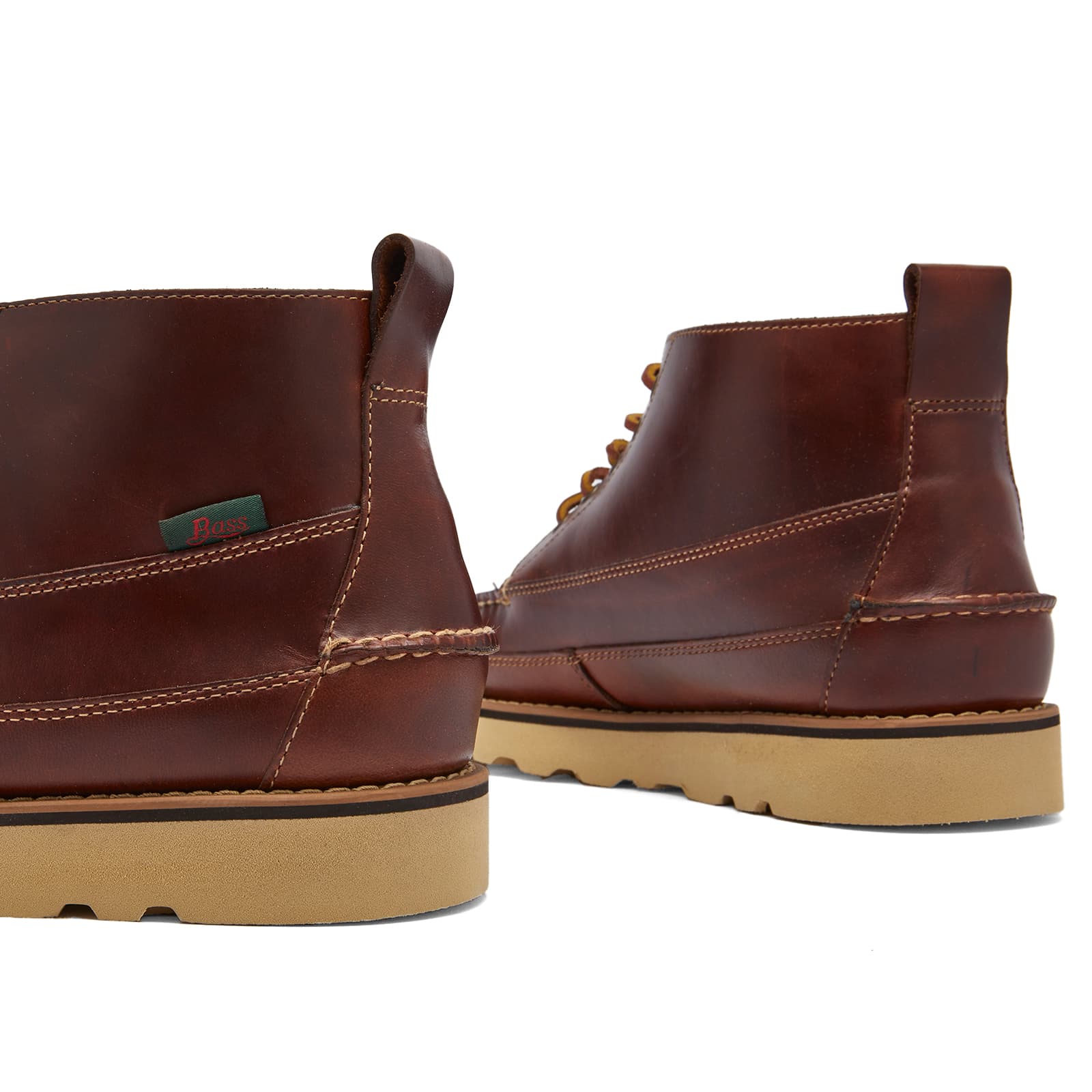 Bass Weejuns Camp Moc III Ranger Boot Dark Brown Leather | END. (GB)